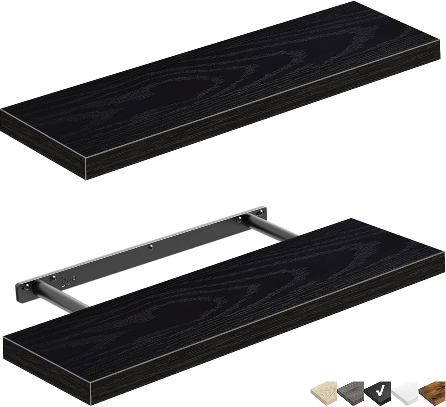 Floating Shelves Wall Shelf 24 inches Long Farmhouse Bathroom Decor ...