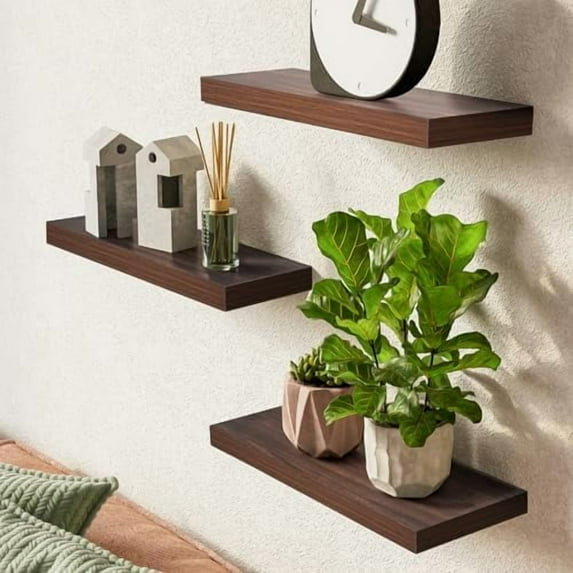 Floating Shelves for Wall, Wall Mounted Rustic Wood Shelves for ...