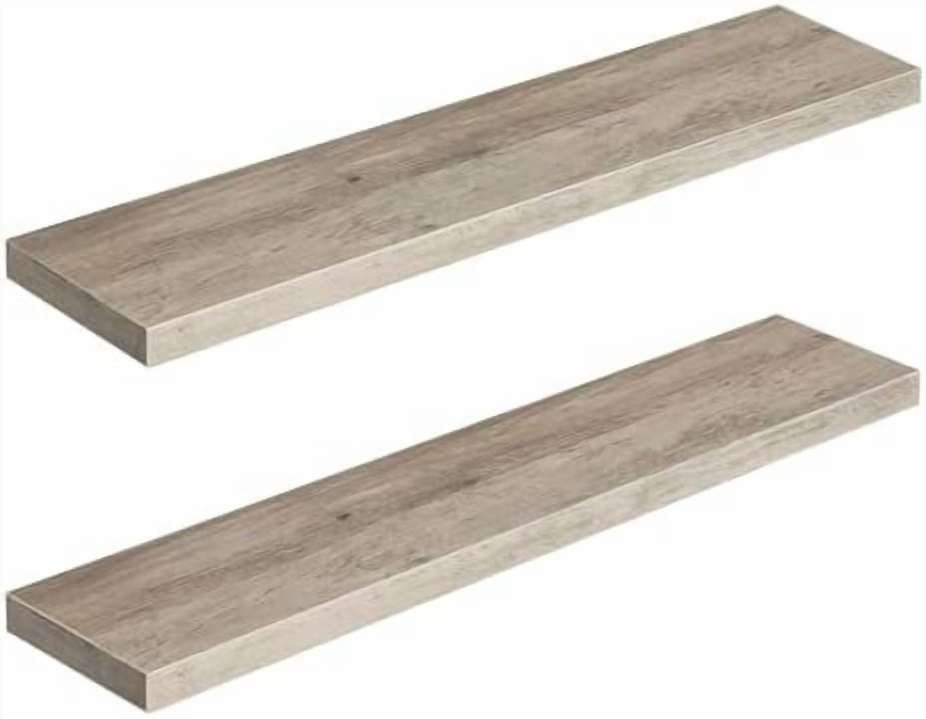 Floating Shelves for Wall, Wall Mounted Shelf Set of 2, 39.4" Hanging ...