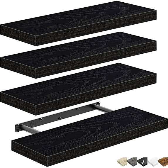 Floating Shelves for Wall Bathroom Shelf Bedroom Kitchen Living Room ...