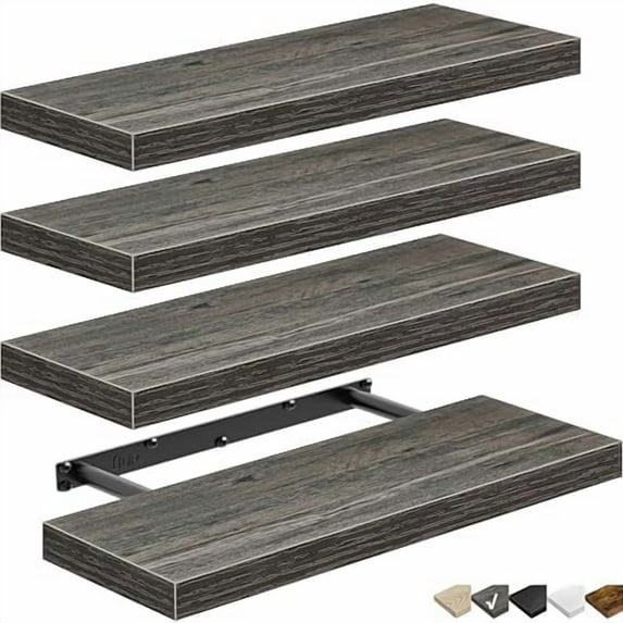 Floating Shelves for Wall Bathroom Shelf Bedroom Kitchen Living Room ...