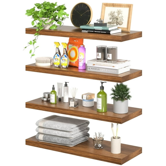 Floating Shelves for Wall Bathroom Shelf Bedroom Kitchen Living Room ...