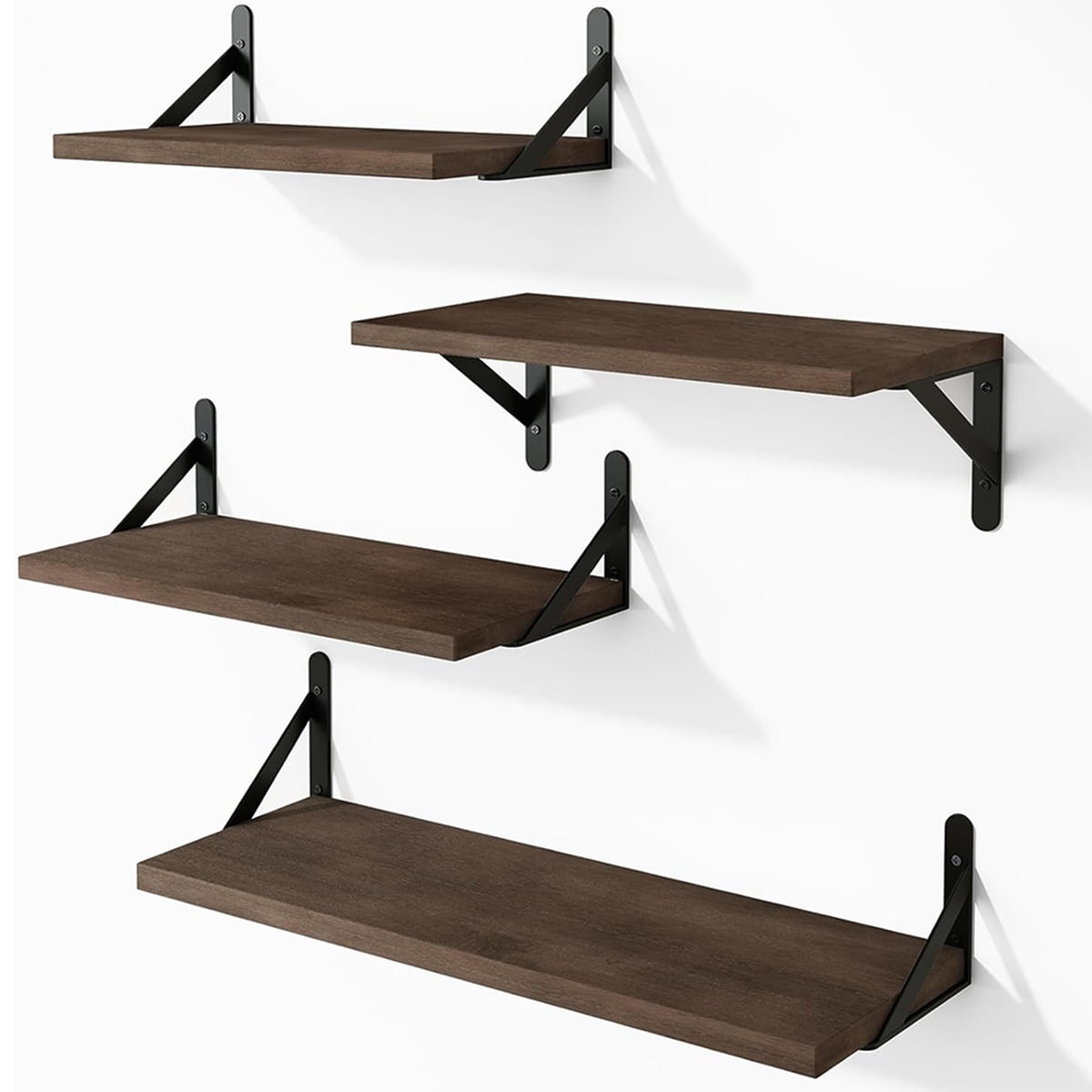 Floating Shelves for Wall,Bookshelves，Wall Mounted Wood Shelf for ...