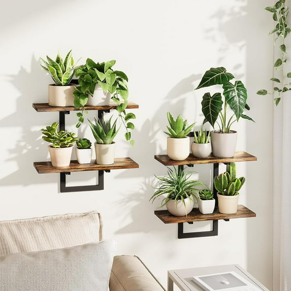 Floating Shelves for Wall Planters for Indoor Shelves Holder Wall Decor ...