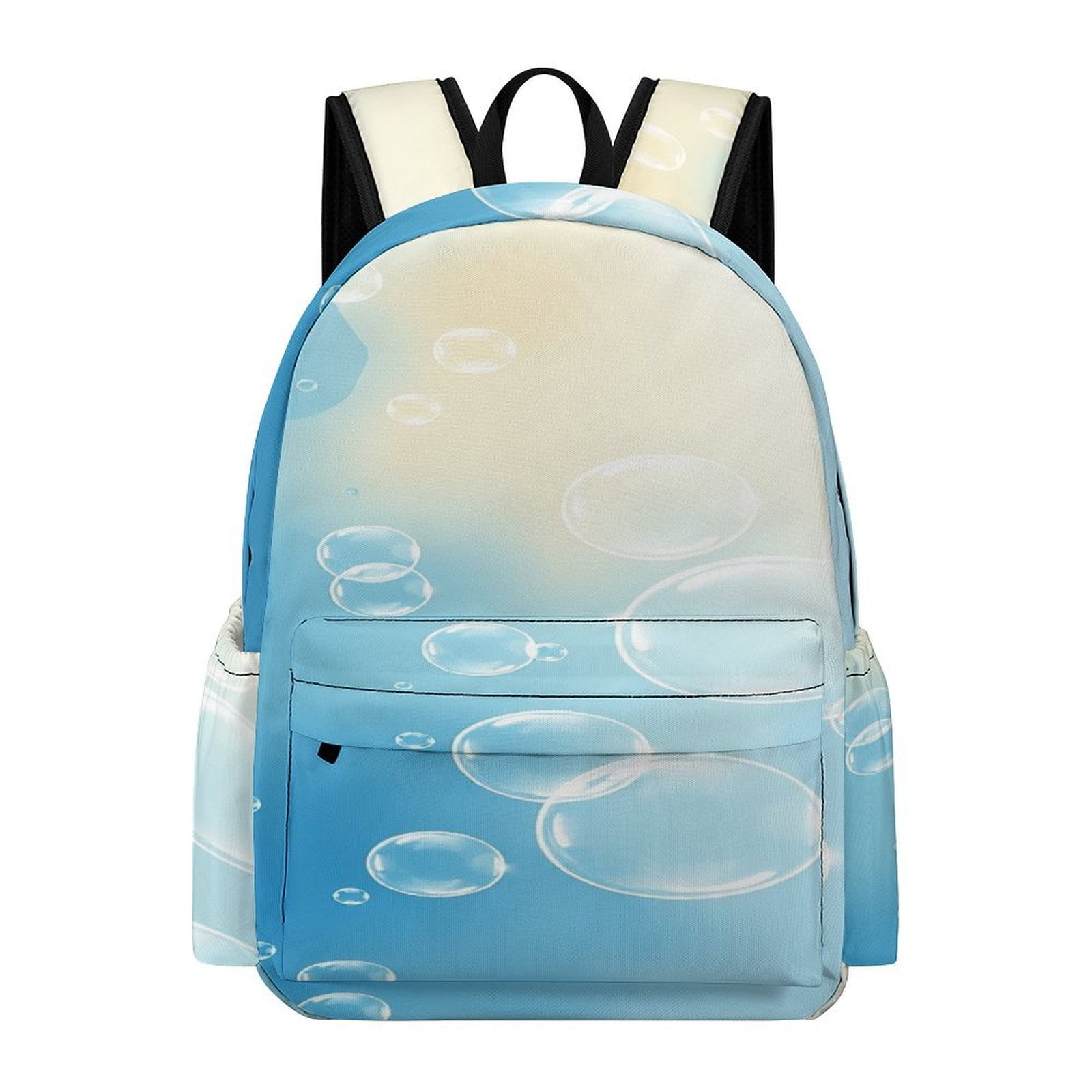 Floating Shiny Bubbles Backpack School Bags for Teenagers Students ...