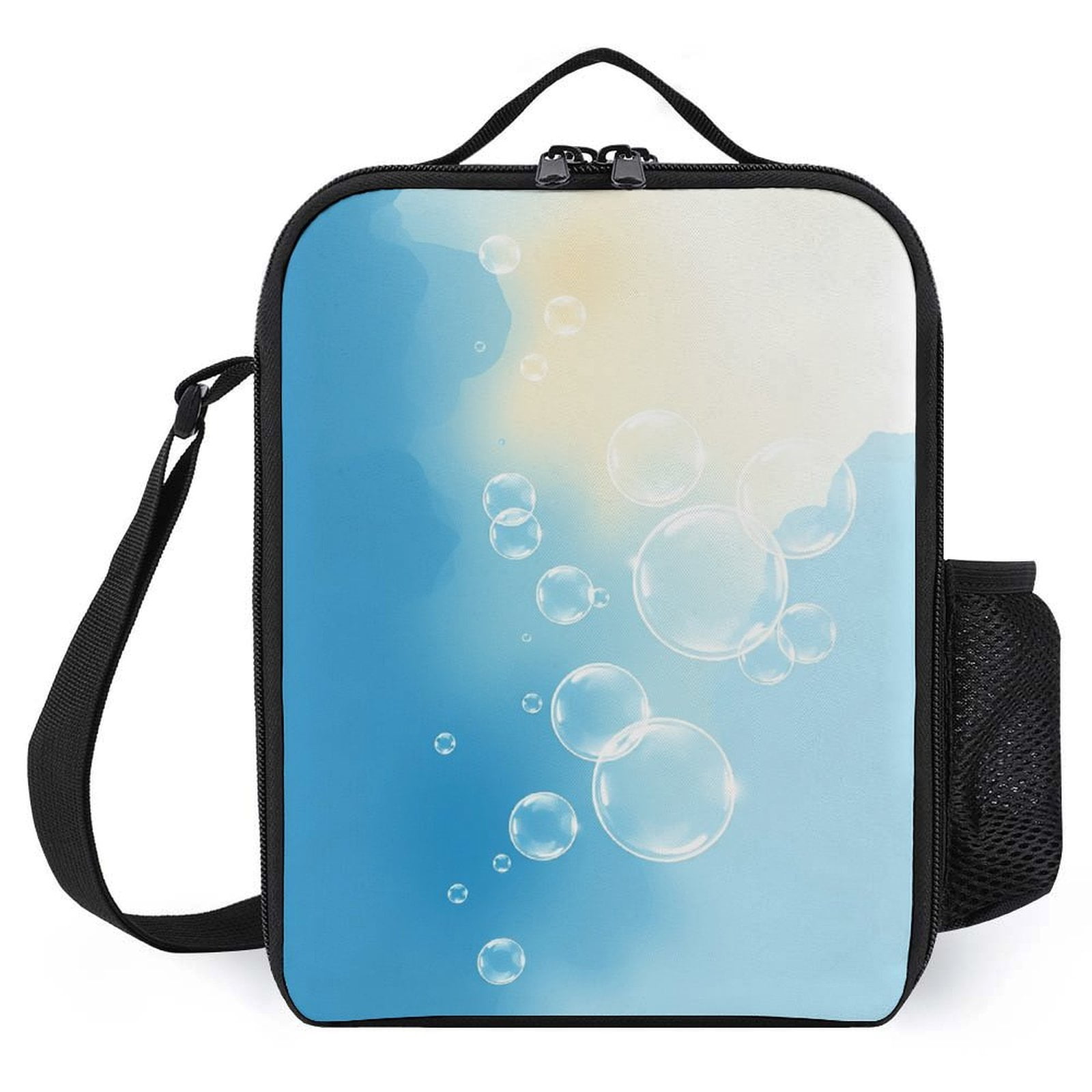 Floating Shiny Bubbles Messenger Bag Cartoon Teenage Crossbody Bag ...