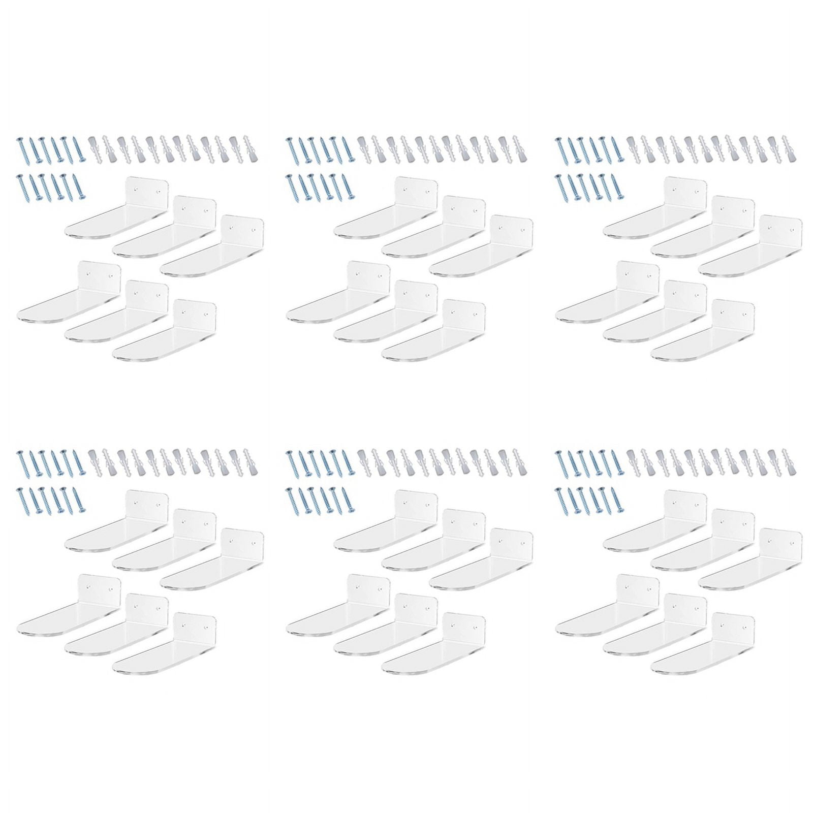 Floating Shoe Display Stand - 36 Shoe Shelf for Wall - Sneaker ...