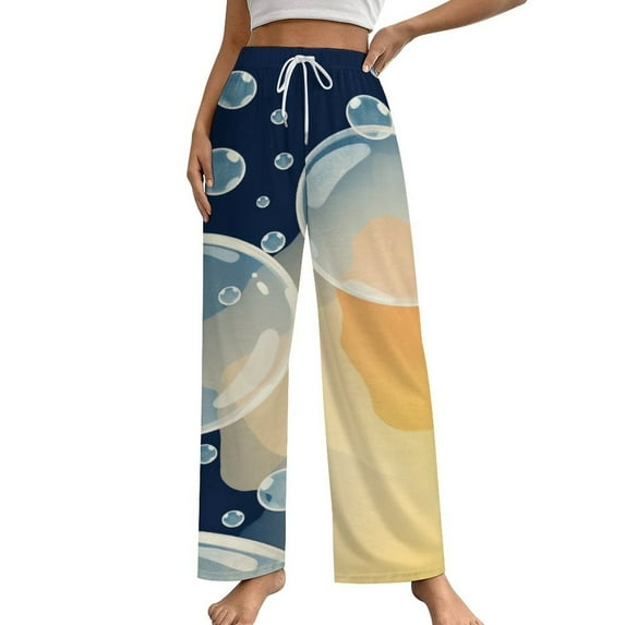 Floating Soap Bubbles(3) Women's Pajama Pants Casual Trousers - Walmart.com