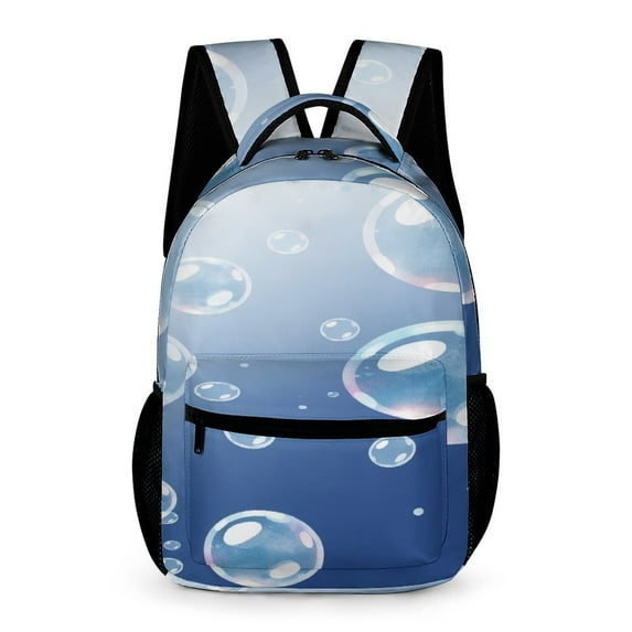 Floating Soapy Bubbles Student Bookbag Notebook Backpacks 3D Print ...
