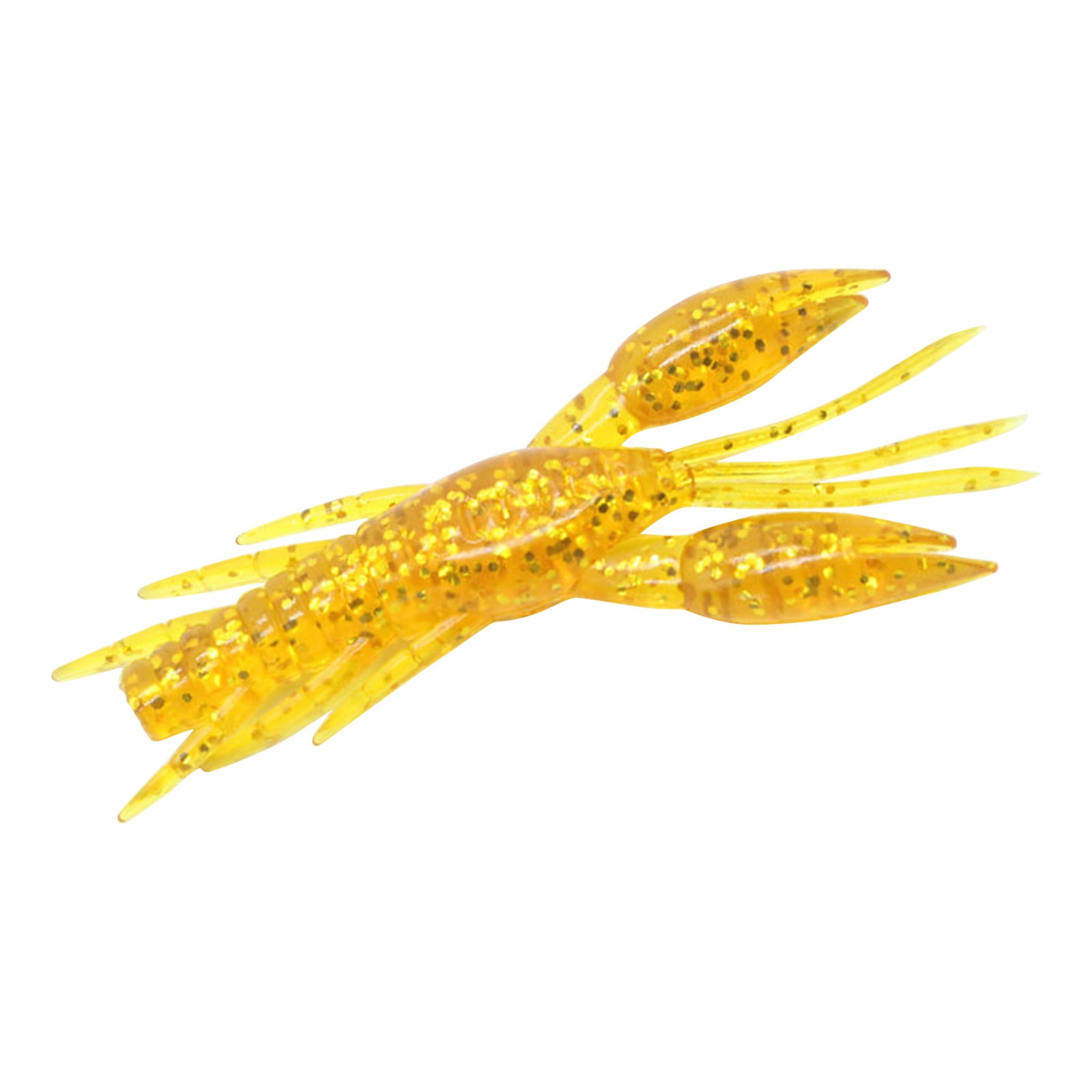 Floating Soft Hammer Fake Shrimp 7.5cm Fish Shaped Soft Worm Seawater ...