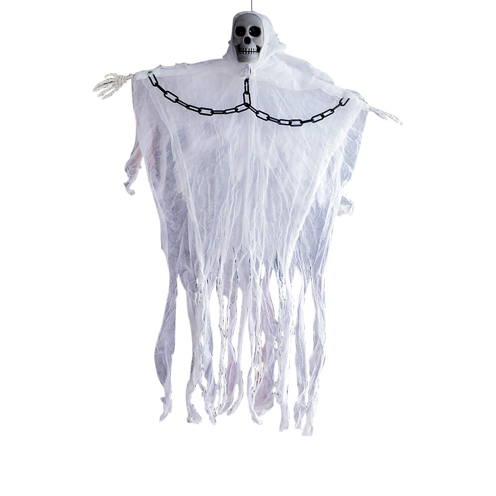 Floating Spectral Hangs Prop - 3D Haunted House Border with Eerie ...