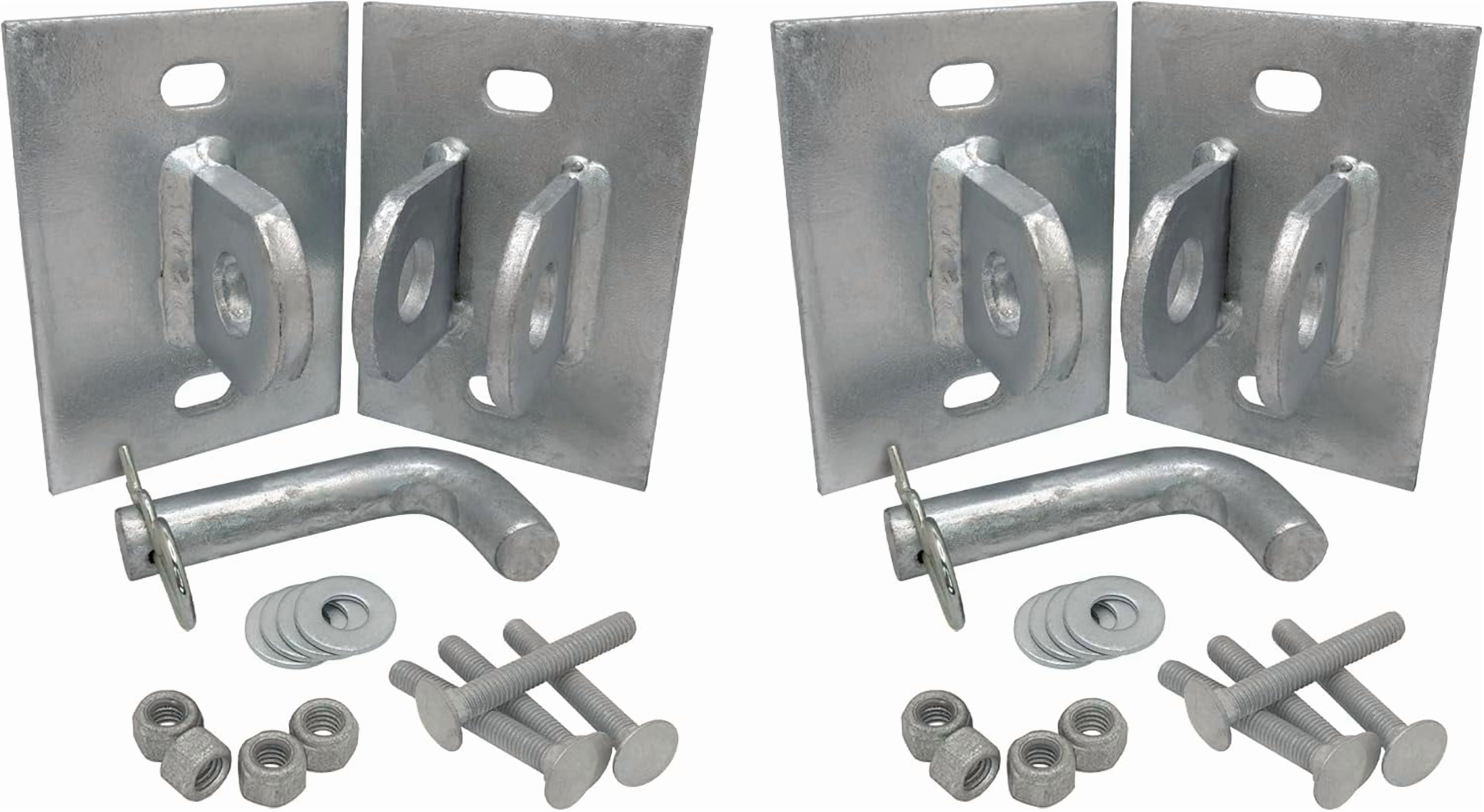 Floating & Stationary Dock Connector Hinge Kit, Male & Female T-Style ...