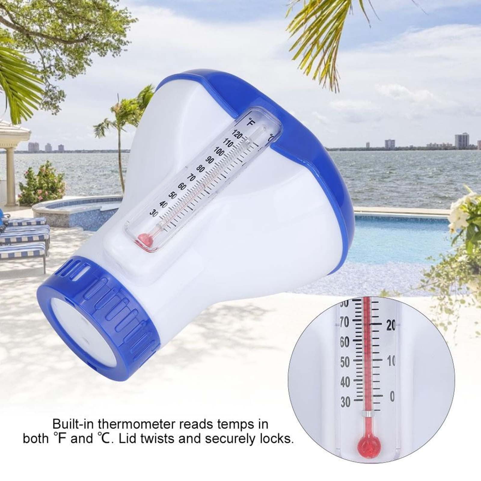Floating Tablet Dispenser,Floating Swimming Pool Chemical Chlorine ...