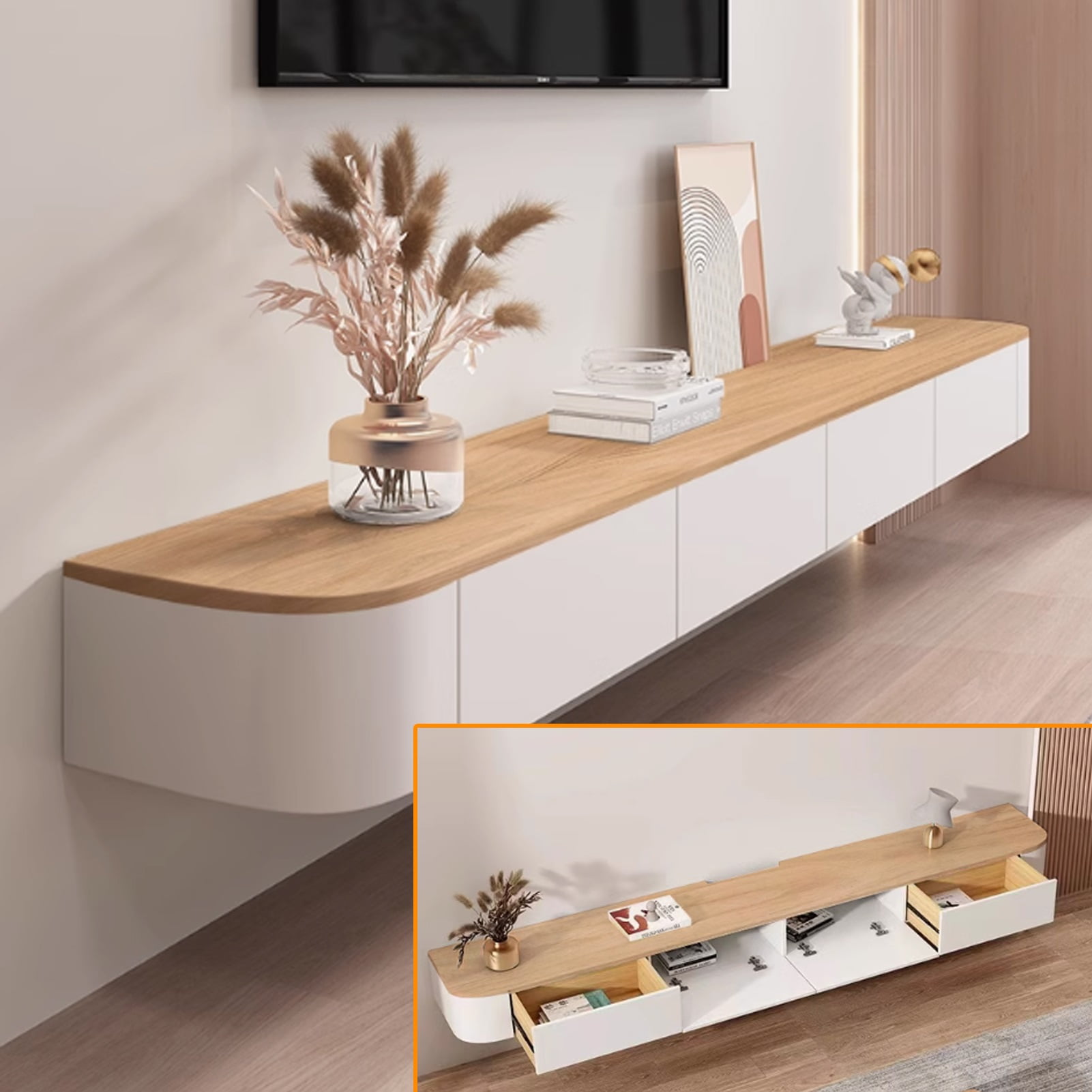 Cool Floating Media Shelf Pictures