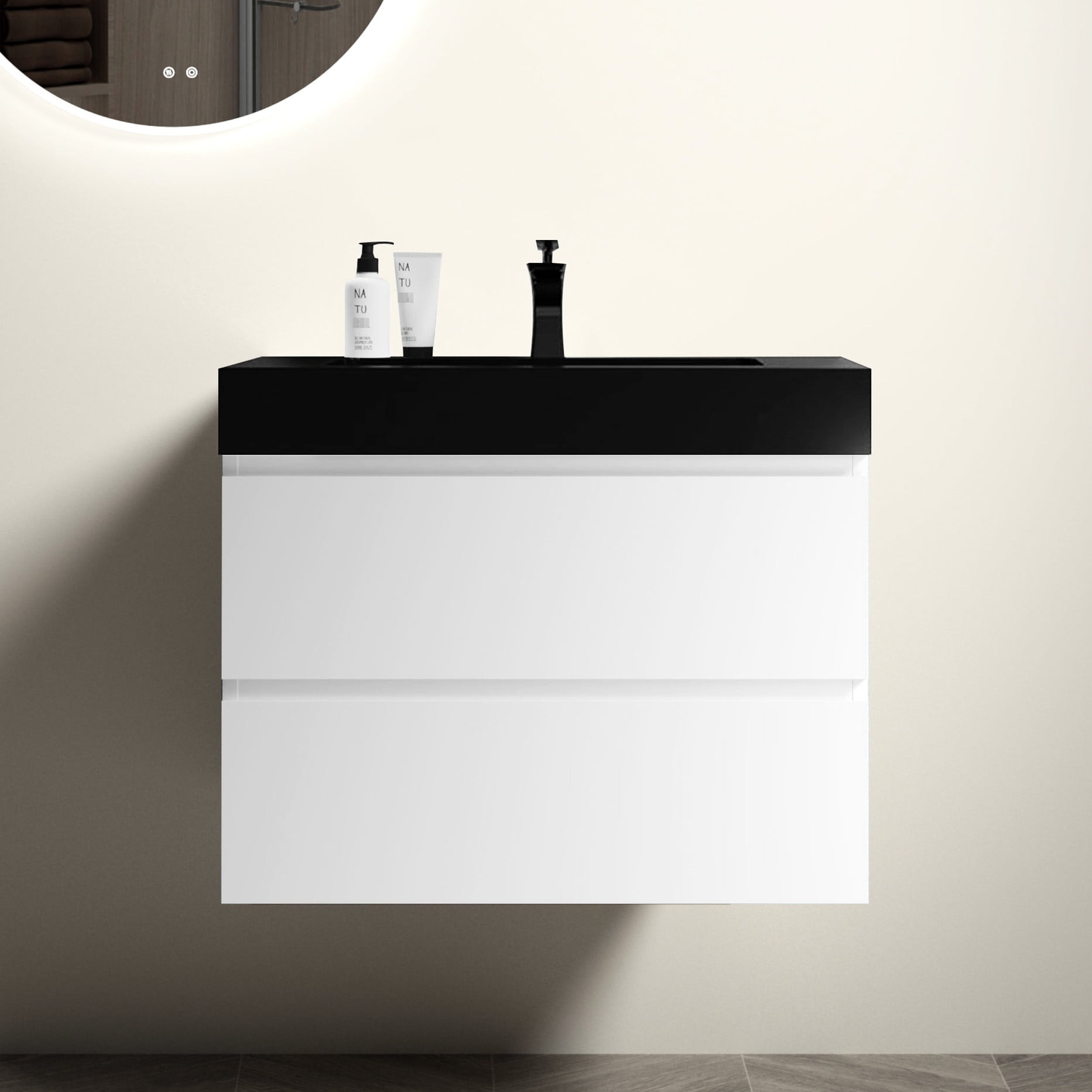 Floating Vanity Unit | Silent Drawer Runners for Peaceful Living ...