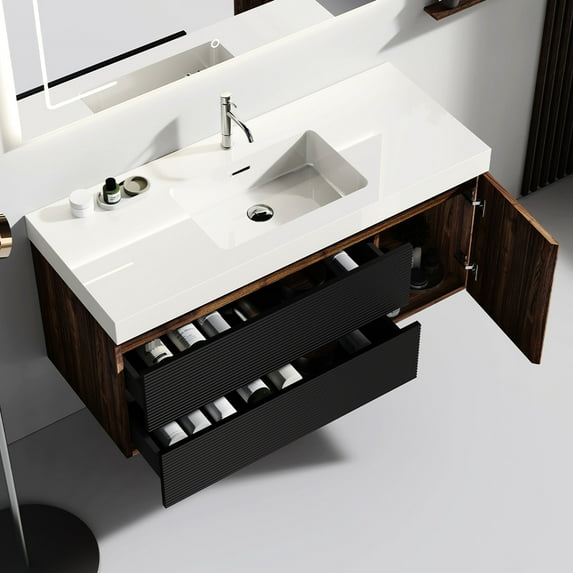 Floating Wall - Mounted Bathroom Piece | 20% Extra Storage | E1 ...