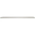 60 in W x 8 in D x 1.25 in H White Floating Wall Shelf, Long and Wide ...