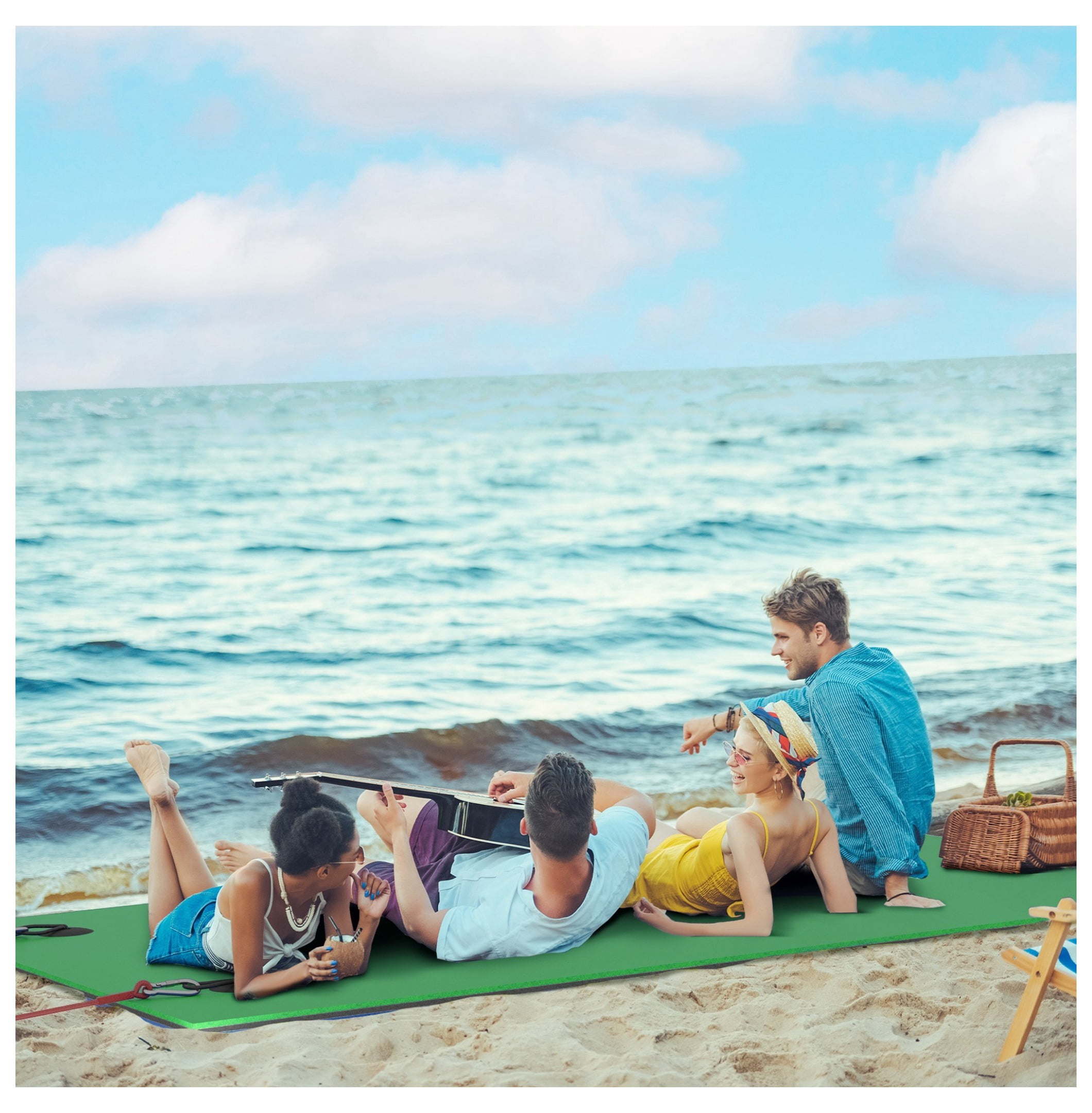 Floating Water Mat 9x6ft for Adults, Lily Pad Water Pad for Lake, Pool ...
