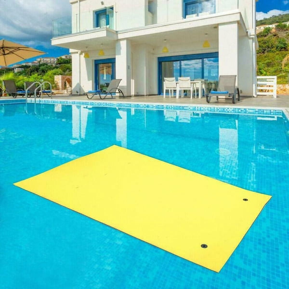 Floating Water Pad, 9FT Floating Bed Pad for Water Recreation and ...