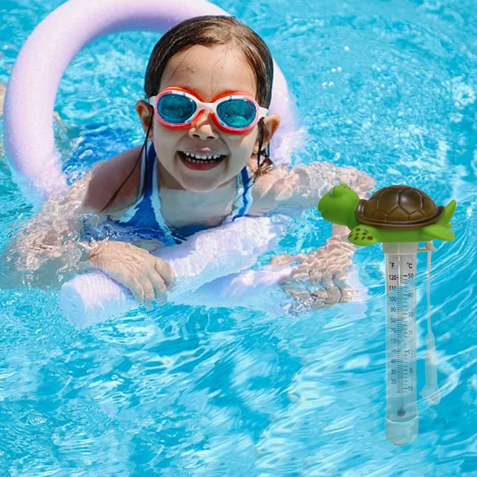 Floating Water Thermometer-1pc Floating Pool Thermometer Cute for ...