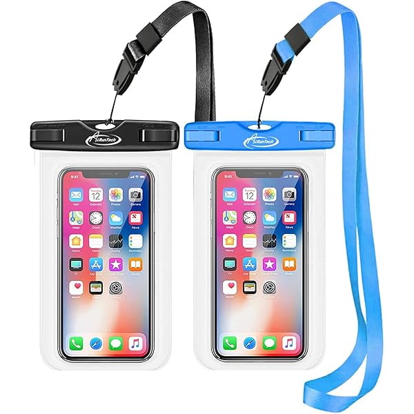 Floating Waterproof Phone Pouch, Universal IPX8 Case, Dry Bag for Beach ...