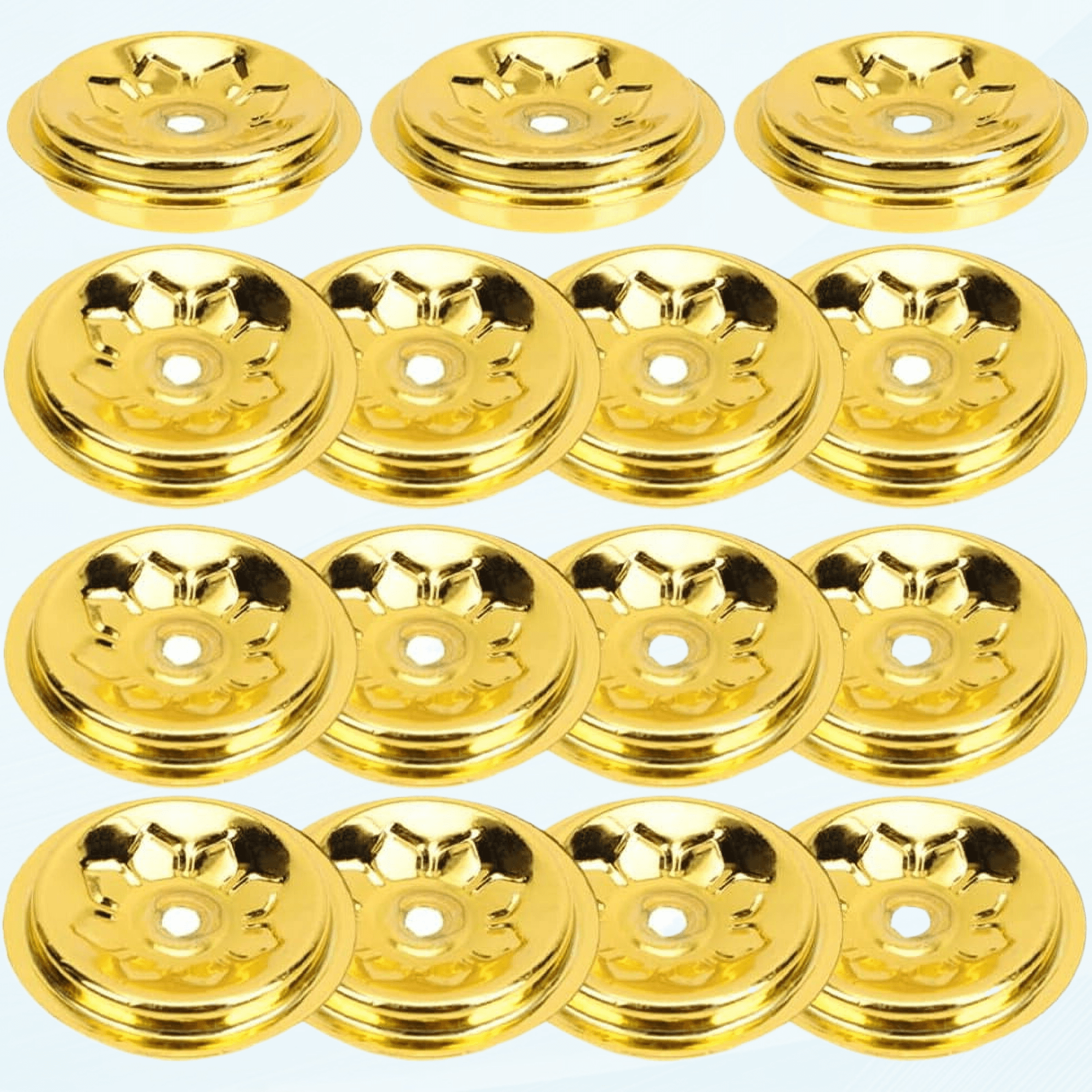Floating Wicks for Oil Candles 15pcs Floating Wicks Metal Oil Floating ...