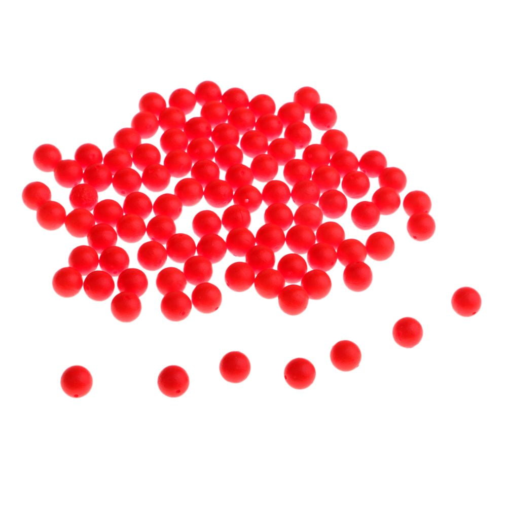Floats Beads Fluorescent Foam Strike Indicator Fishing Bobbers Fishing ...