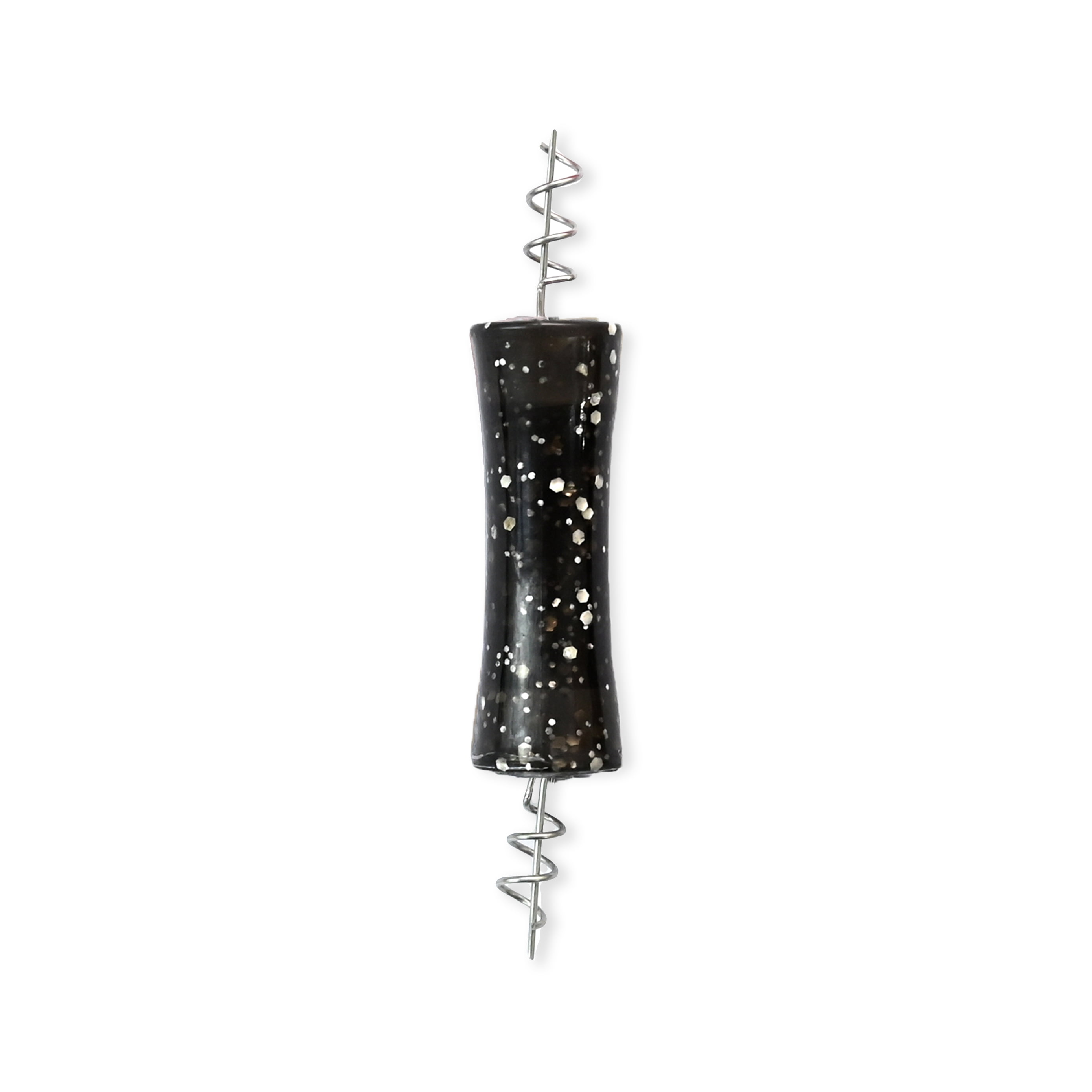 Floatzilla Mid Body Lure Float, Black/Silver Glitter 4-PACK - Walmart.com