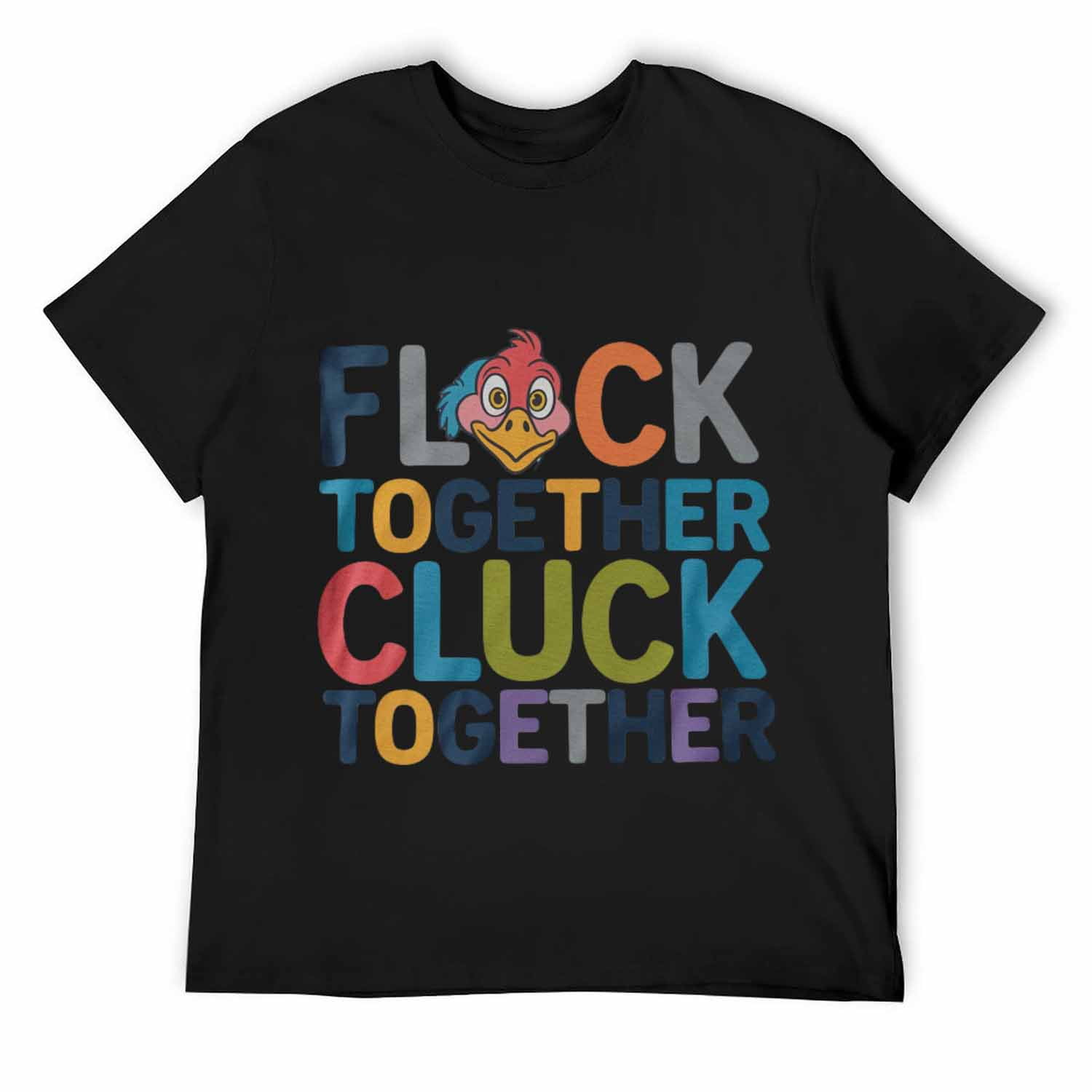 Flock Together Cluck Togethertshirt design Deer Great Jigsaw Puzzle ...