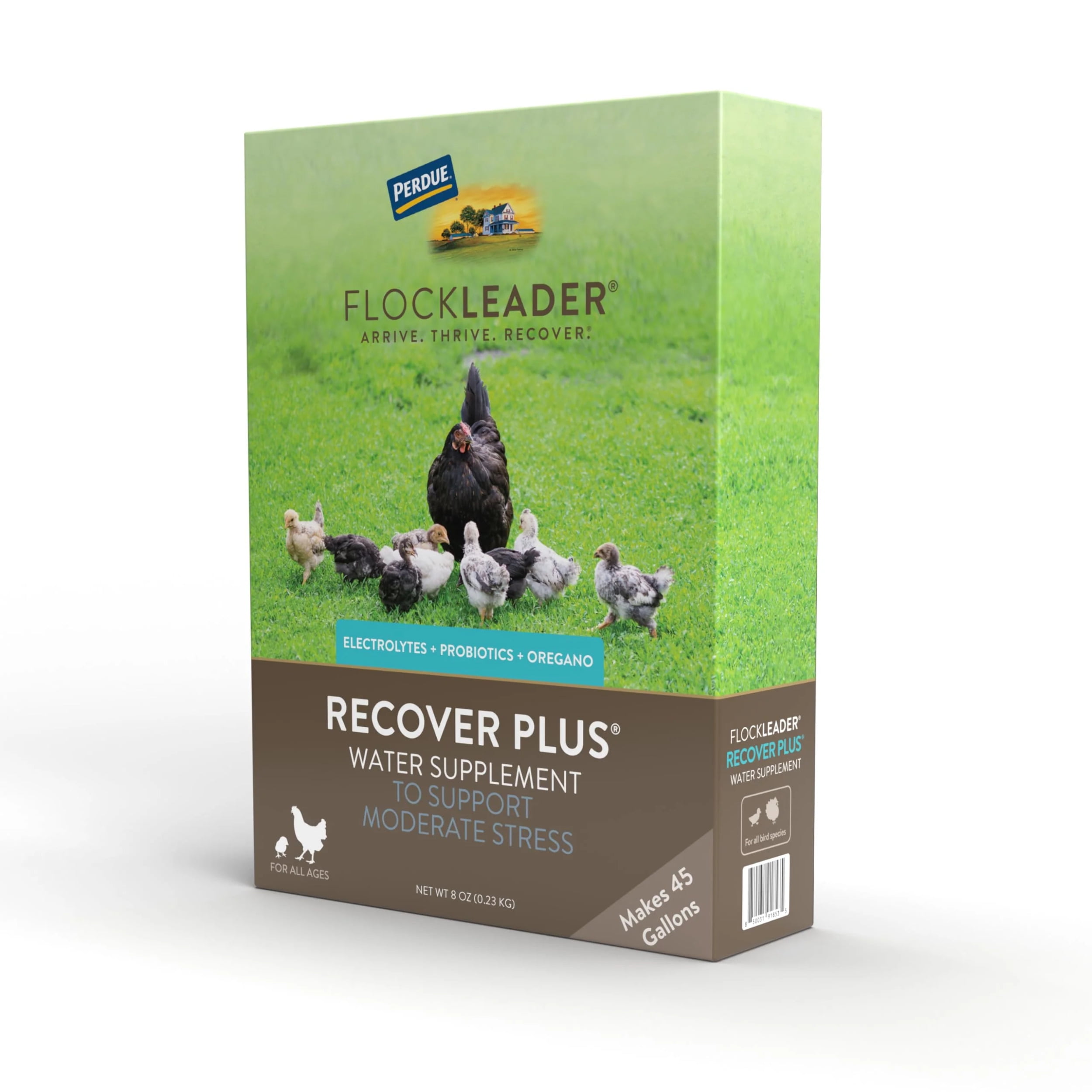 FlockLeader Recover Plus, Electrolyte Probiotic Oregano, Moderate ...