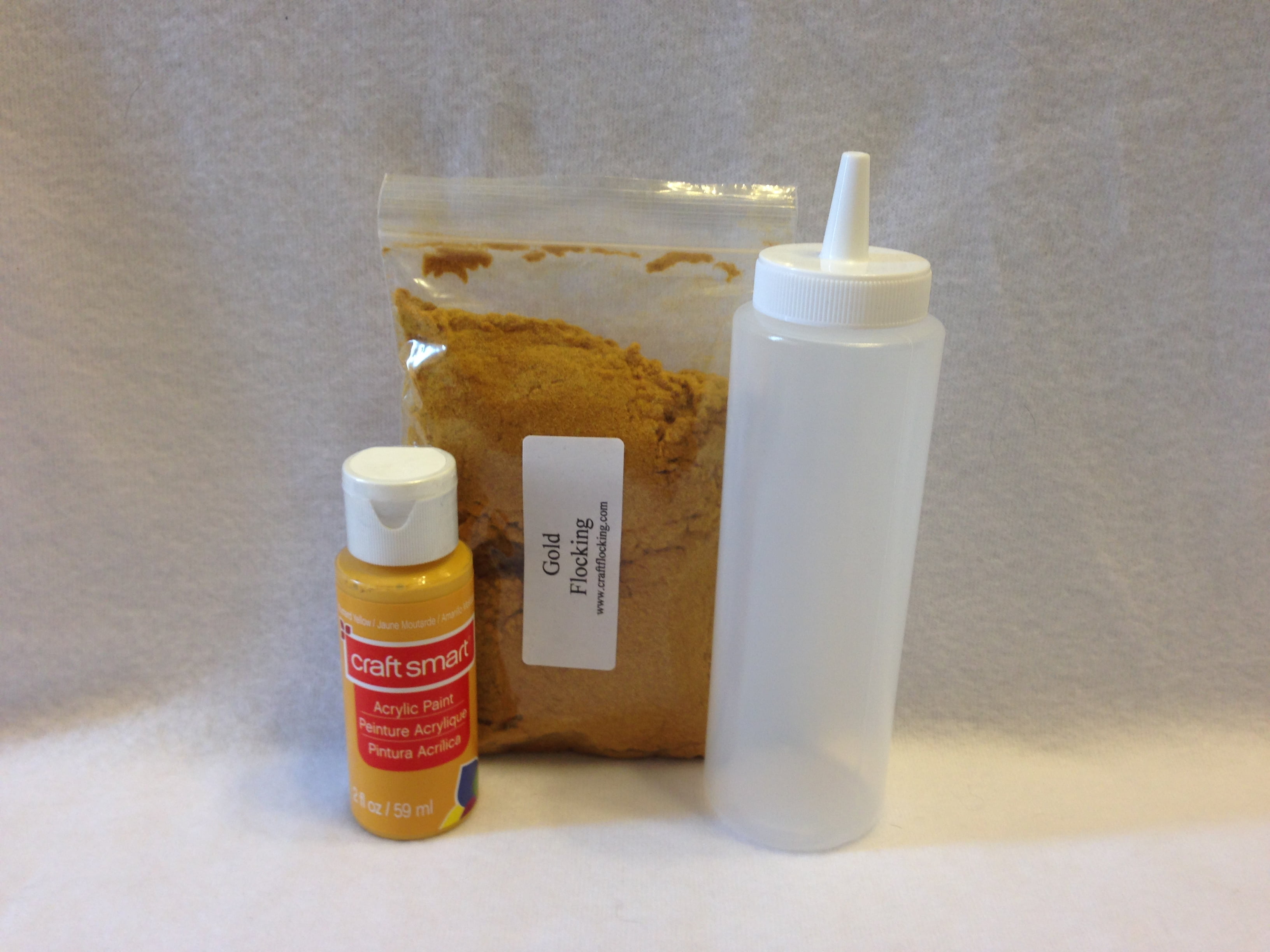 Flocking Kit 1oz Gold Flock - Walmart.com