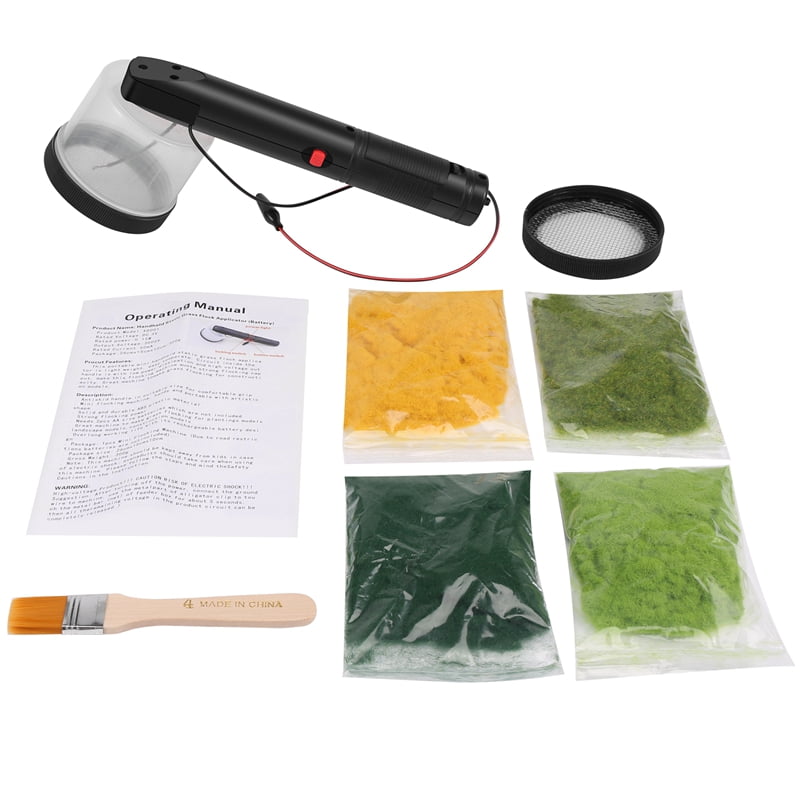 Flocking Kit Static Grass Applicator ABS Mini Flocking Machine with ...