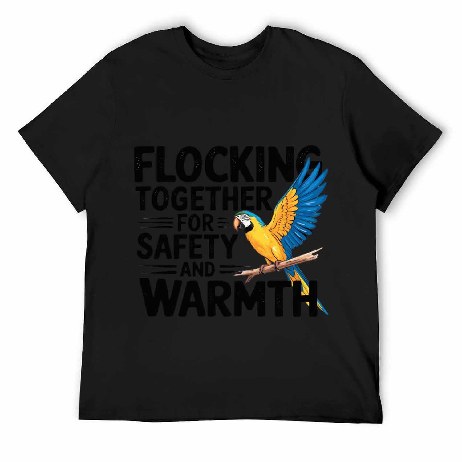 Flocking Together For Safety And Warmthtshirt design Deer Matters ...
