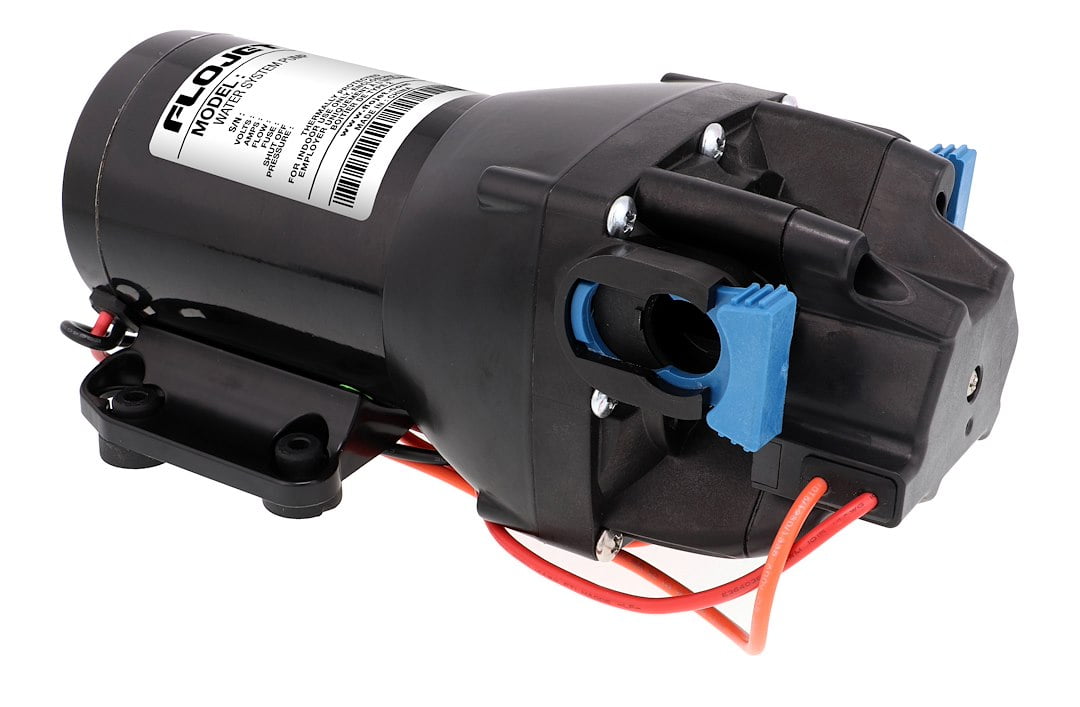 Flojet Heavy Duty RV Water Pump w/Strainer - 12V - 3GPM - 50PSI ...