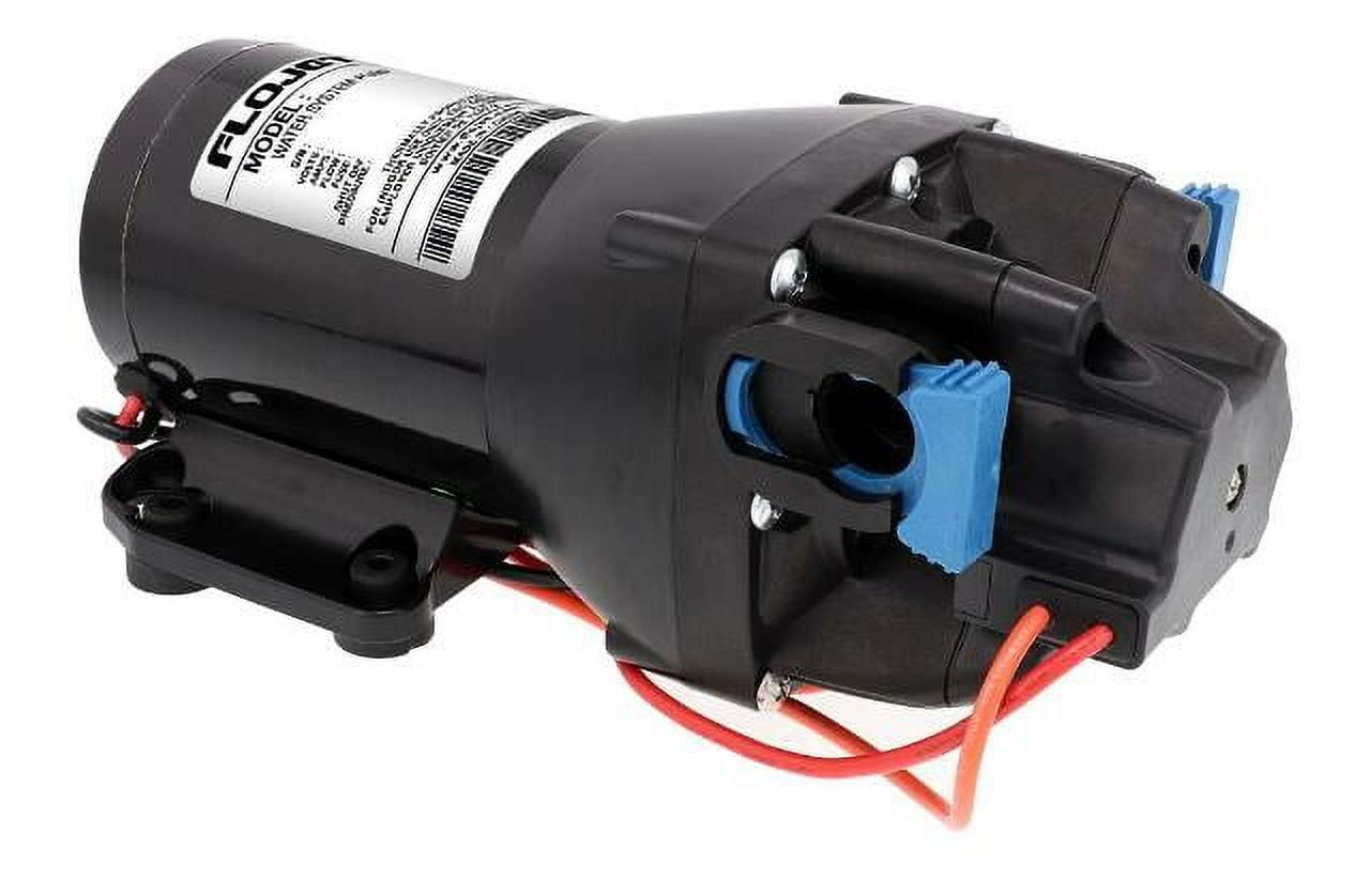 Flojet Heavy Duty RV Water Pump w/Strainer - 12V - 3GPM - 50PSI ...