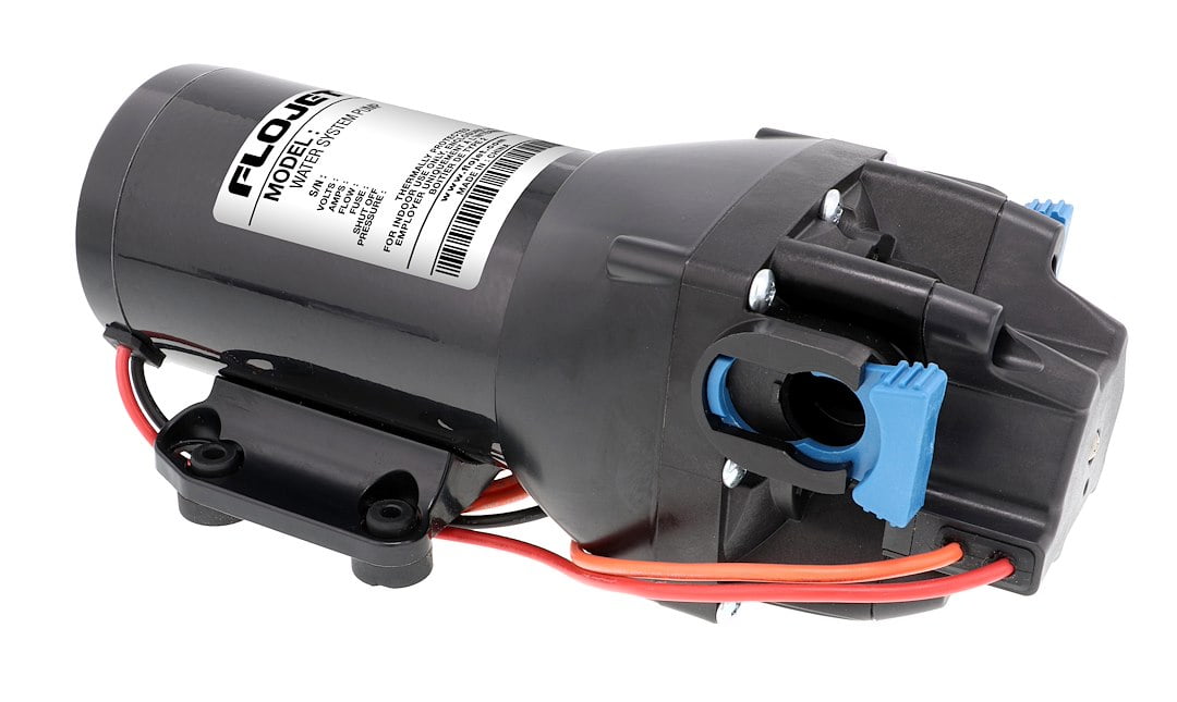 Flojet Heavy Duty RV Water Pump w/Strainer - 12V - 4GPM - 50PSI [Q401V ...