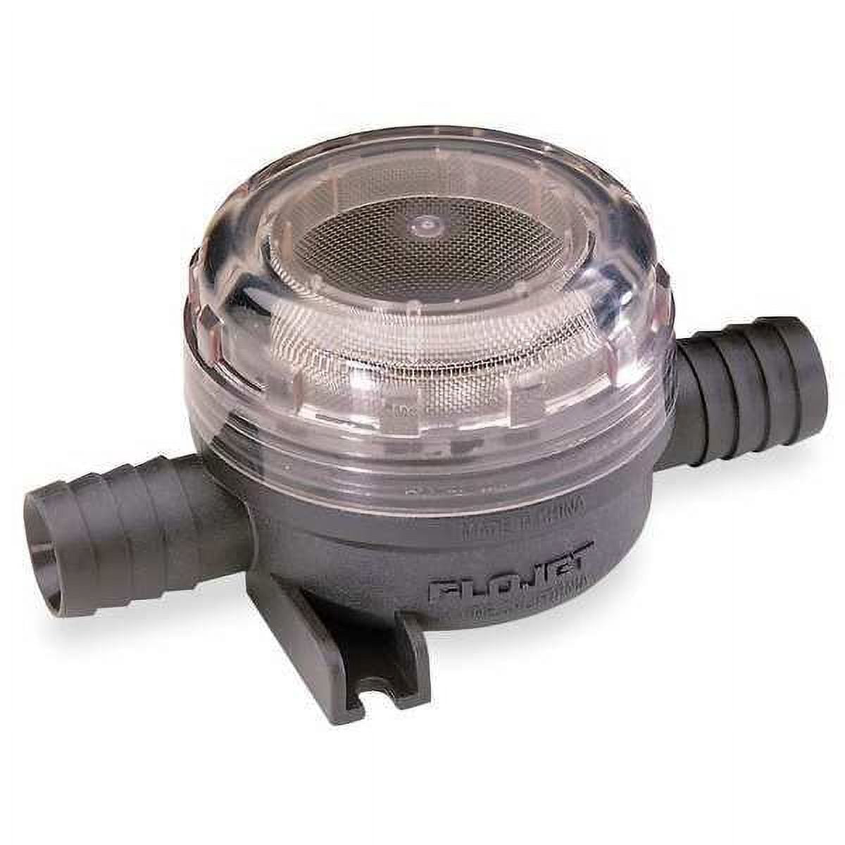 Flojet Inline Strainer,2 1/4"H,Clear,420 micron 01740000G - Walmart.com