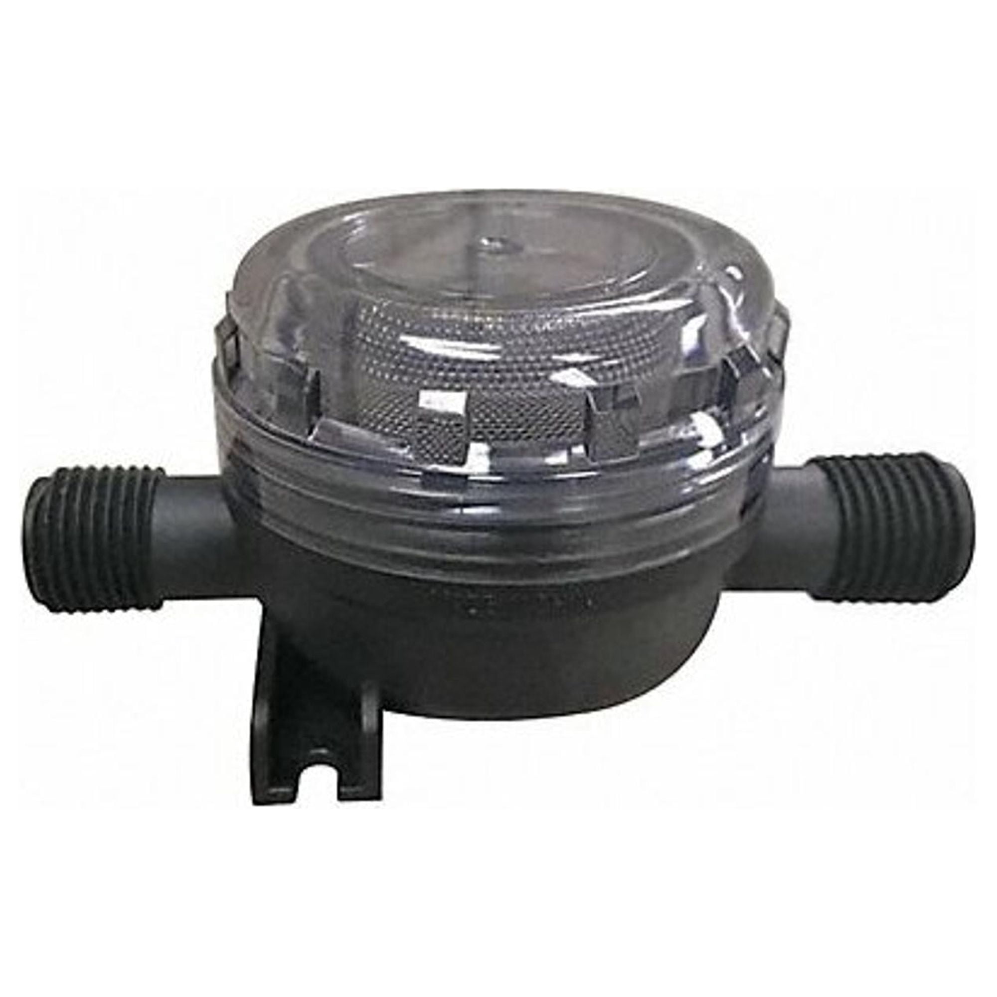 Flojet Inline Strainer,2 1/4"H,Clear,420 micron 01740004G - Walmart.com