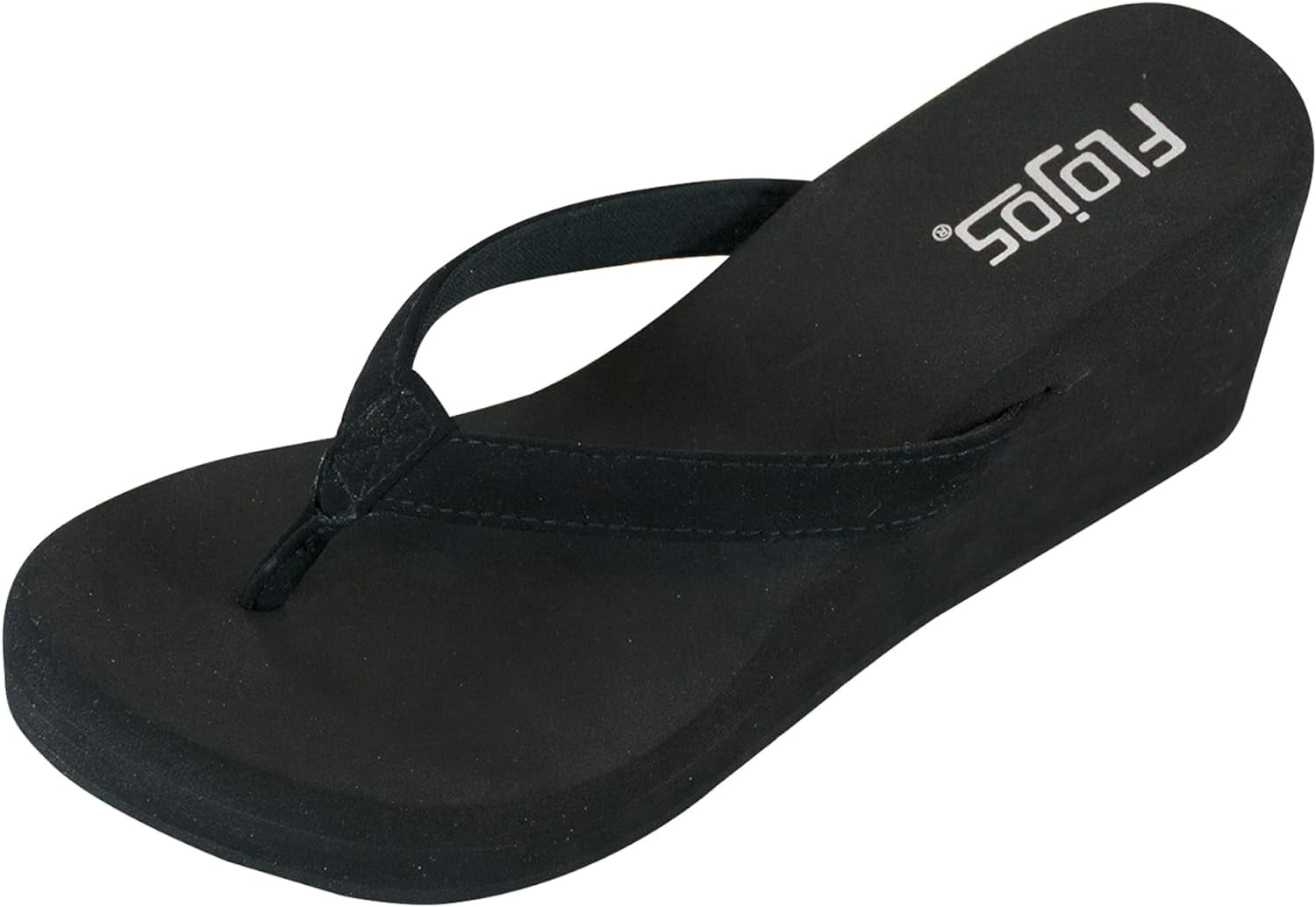 Flojos Women's Olivia Flip-Flop 9 Black - Walmart.com