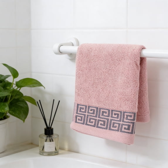 Floleo 100% Cotton Face Towel 29x13 Inches, Soft Absorbent Hand and ...