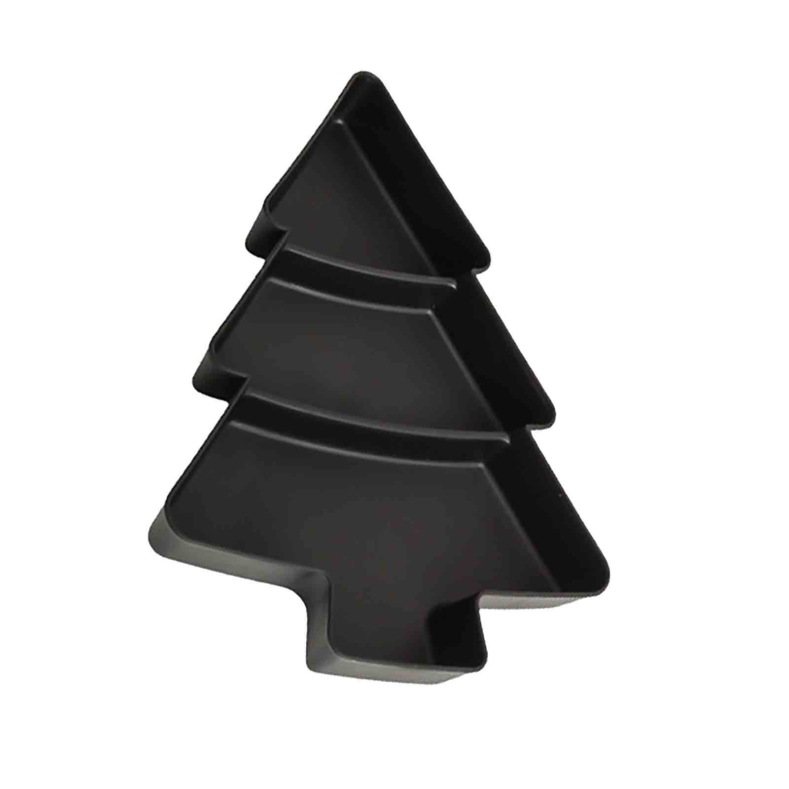 Floleo Christmas Tree Shaped Plates Plastic Christmas Tree Tray Snack ...