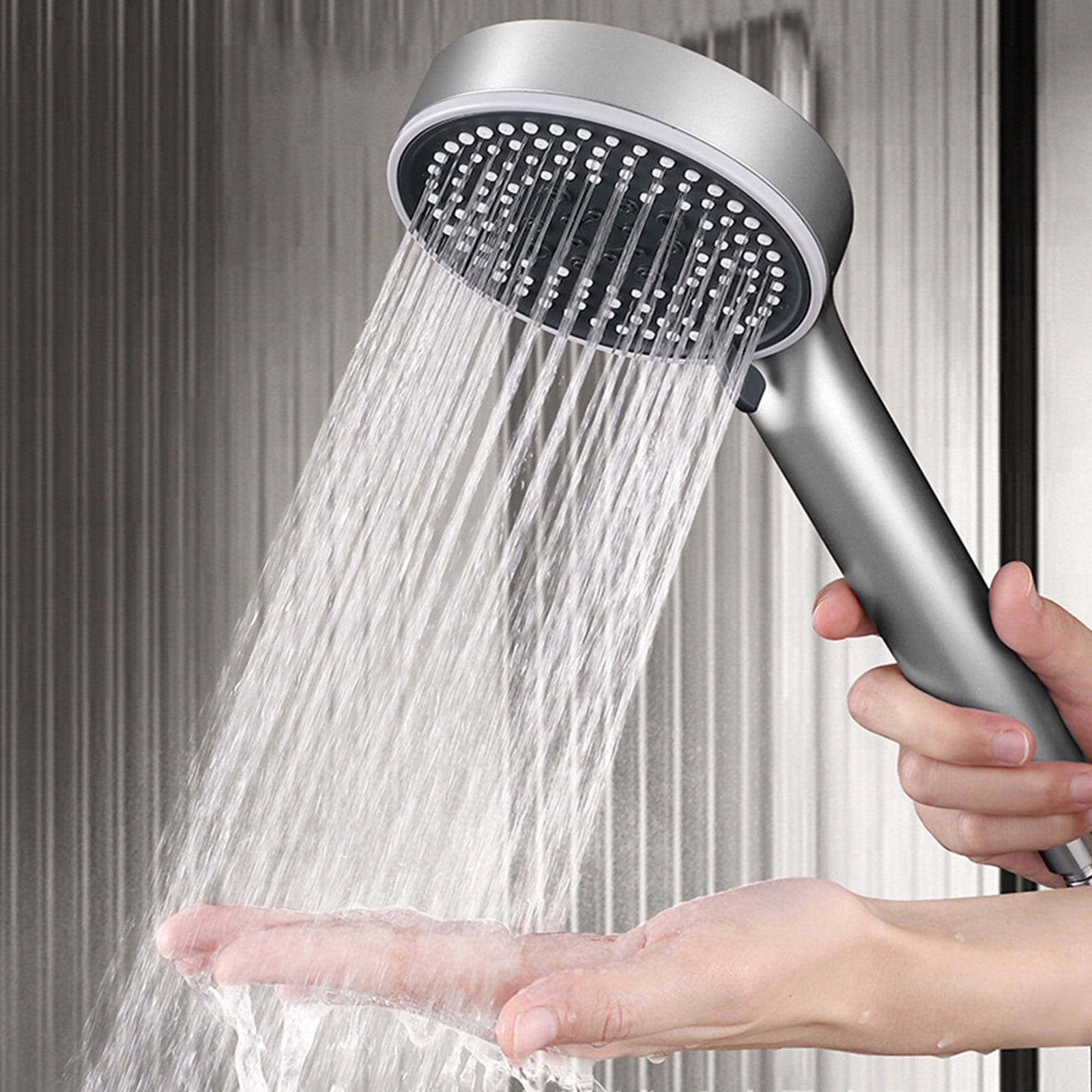 Floleo Clearance High Pressure Shower Head, 5 Spray Modes Handheld ...
