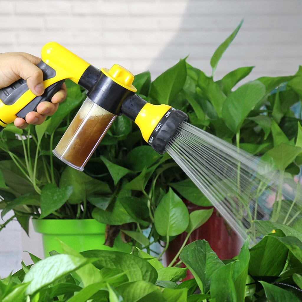 Floleo Clearance Outdoor Garden Water Guns - 8 Watering Patterns, Foam ...