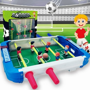 Costway Kids Mini Portable Kick Foosball Table 27in Soccer Game w/ 2 ...
