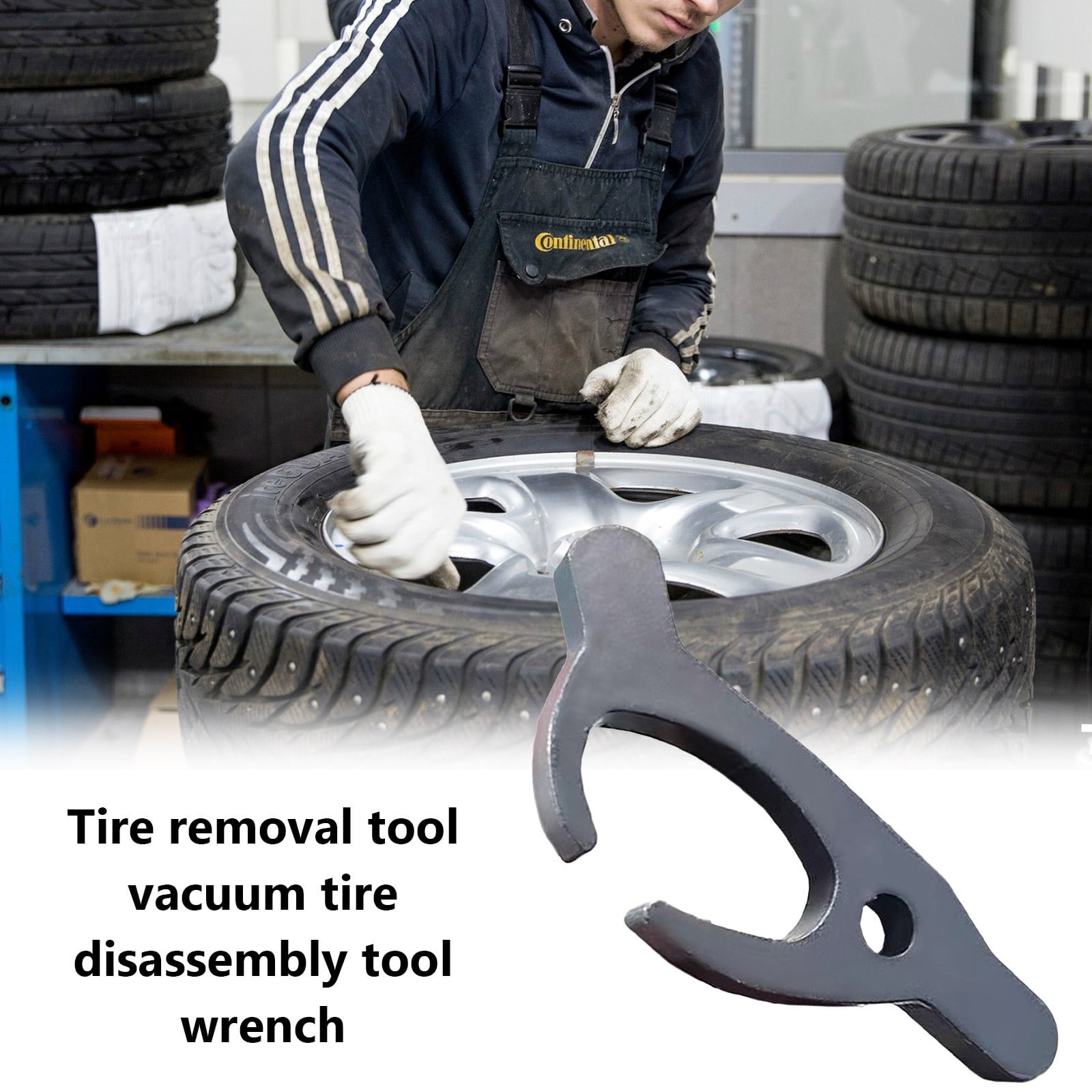 Floleo Clearance Tire Removal Tool, Vacuum Tire Removal Tool, Universal ...