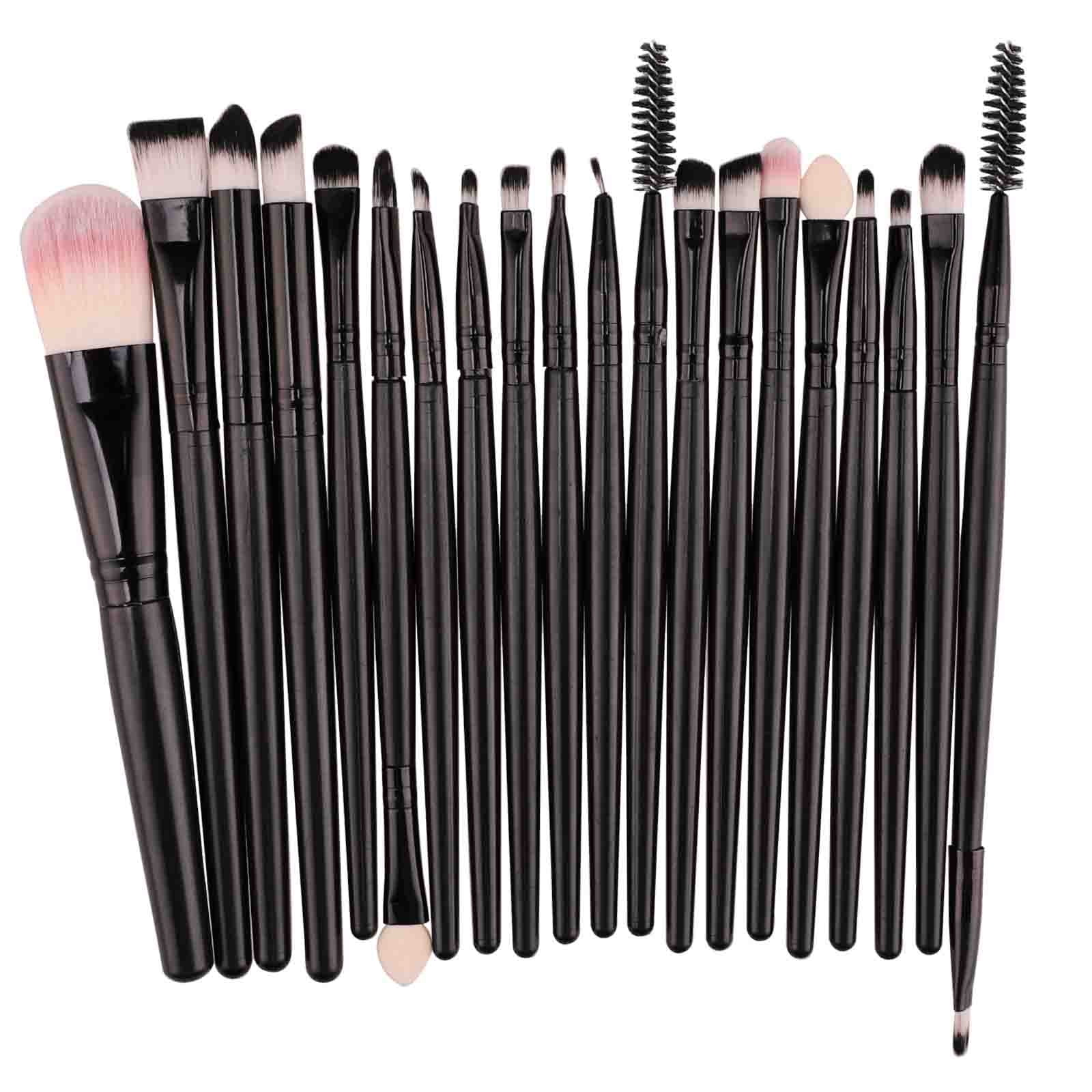 Floleo 20-Piece Makeup Brushes Set High Quality Foundation Beauty Tools ...