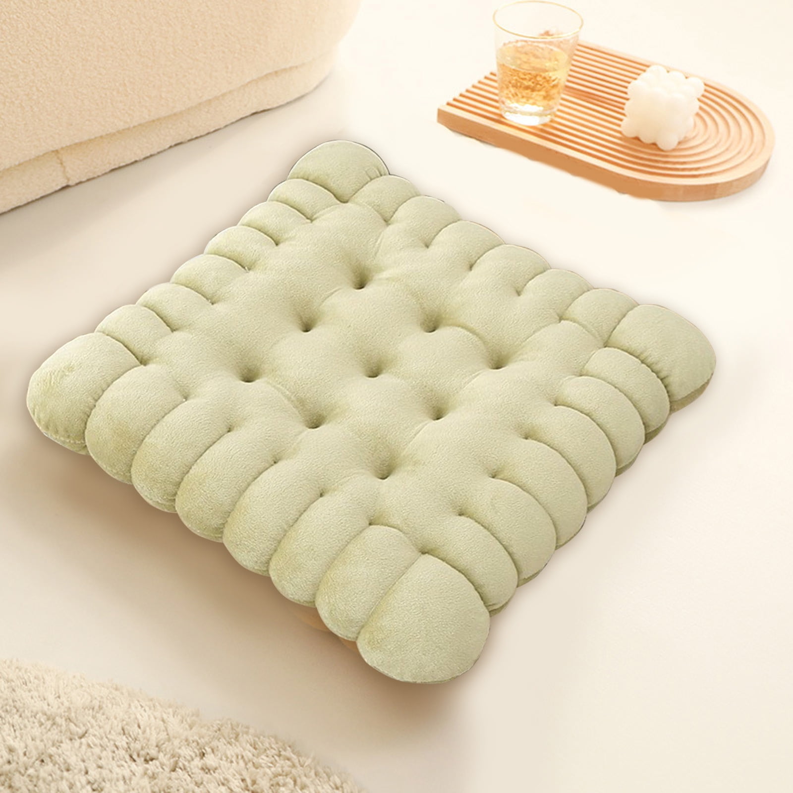 Floleo Comfortable Floor Cushion, Soft Seating Pillow, Multi-Purpose ...