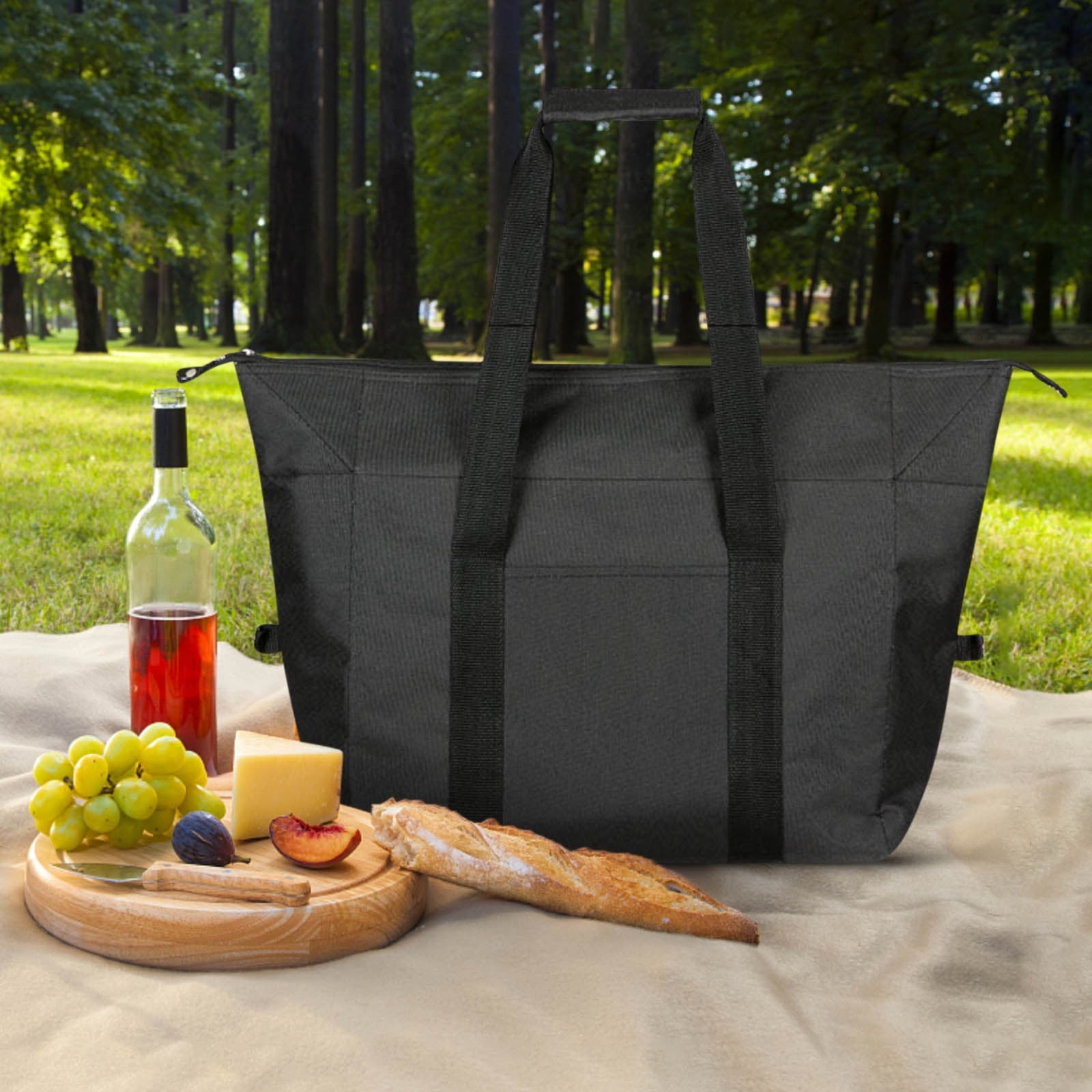 Fnochy Cooler Bag, Jumbo Insulated Cooler Bag With Thermal Foam ...