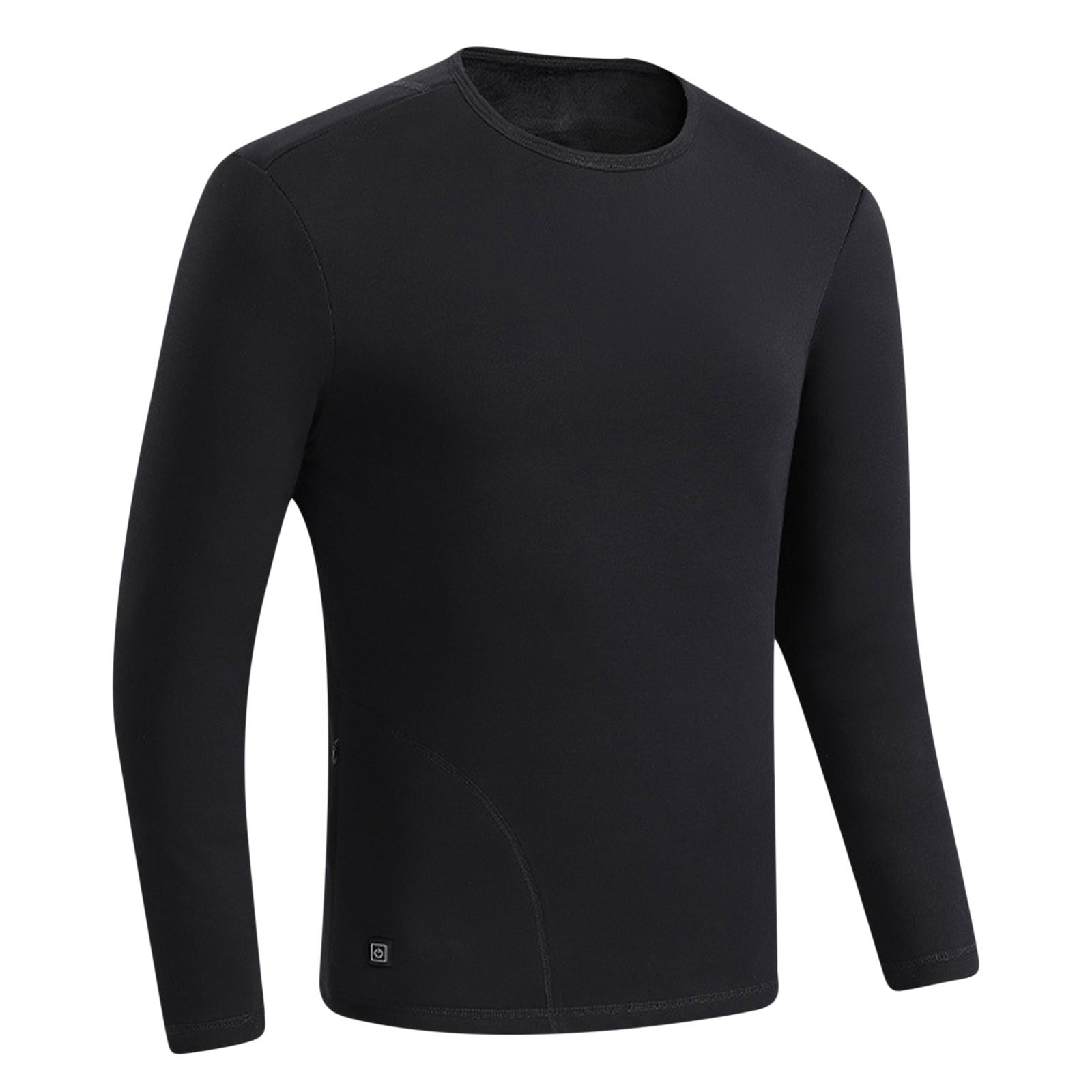 Floleo Electric Heated Underwear Shirt, Heating Zone Thermal Base Layer ...