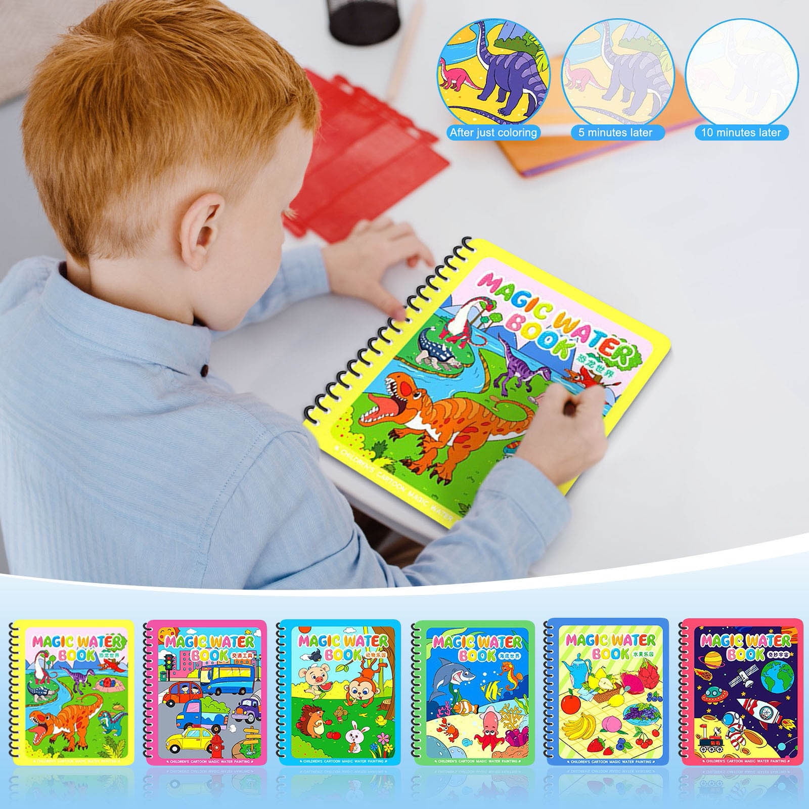 Floleo Fairydreamy Waterpainting Coloring Book Unisex Kids Magic ...